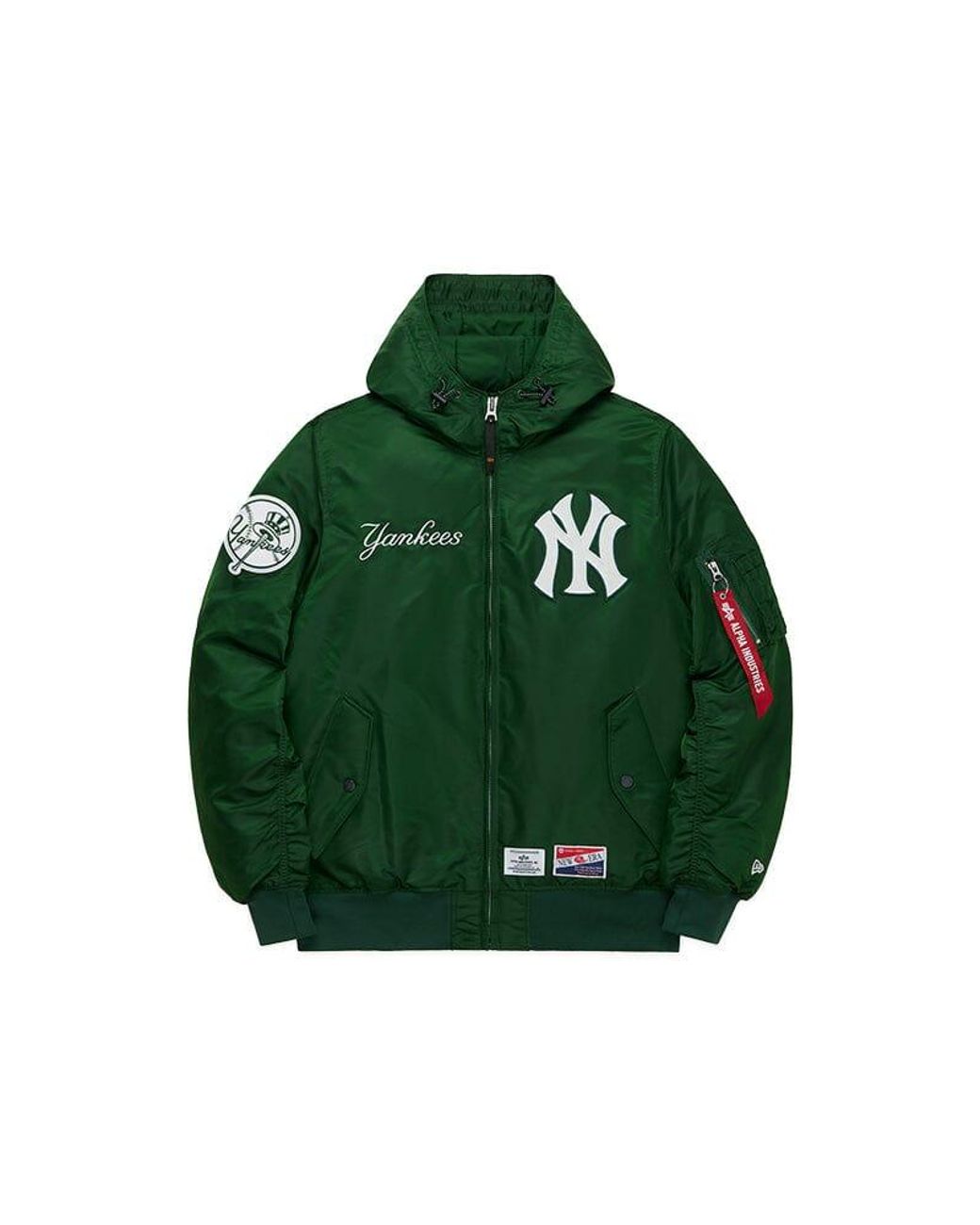 Alpha Industries New York Yankees X Alpha X New Era L-2b Bomber Jacket ...
