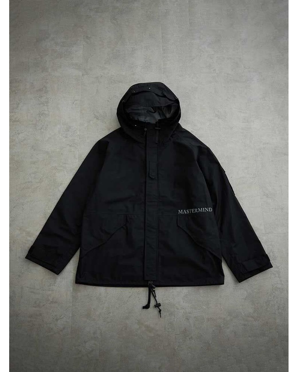 Alpha industries x Mastermind Alpha X Mastermind Nylon Hooded Jacket in Black for Men | Lyst