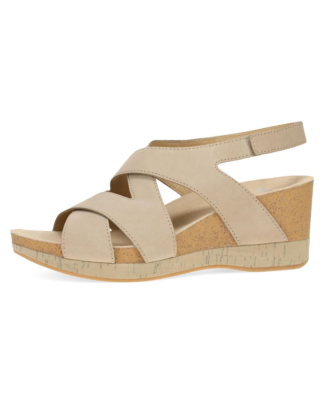 Dansko Cork/eva Wedge With Arch Support -fully Adjustable Straps ...