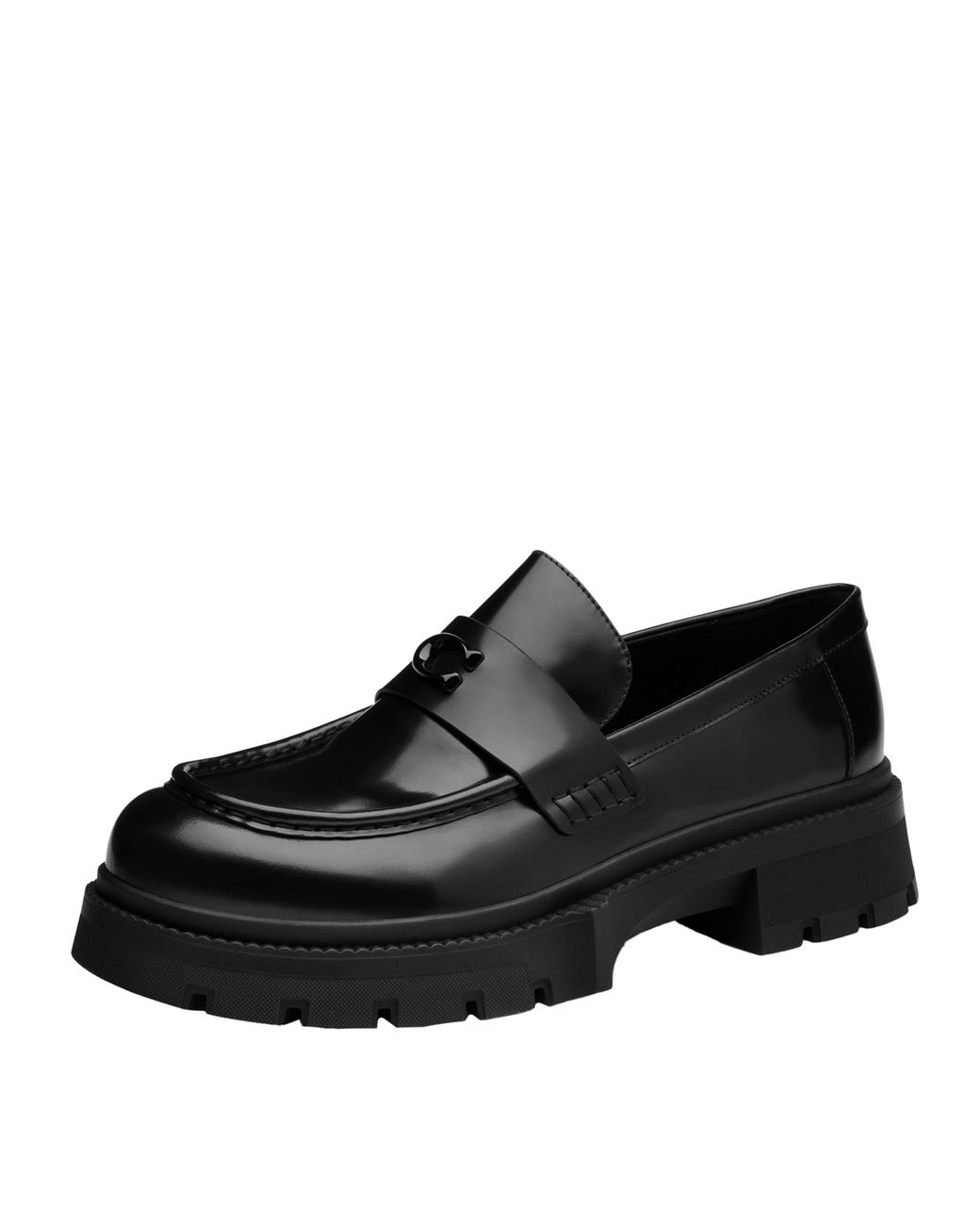 COACH Platform Loafer Shoes 7.5 D in Black for Men | Lyst