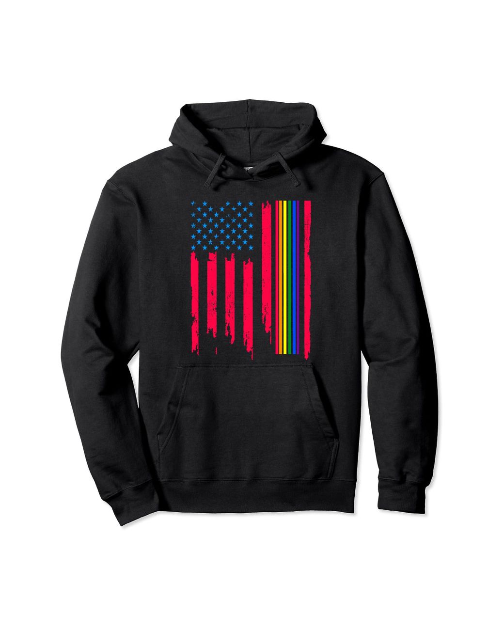 Perry Ellis Lgbt Gay Pride Flag American Flag Lgbtq Pride Month T