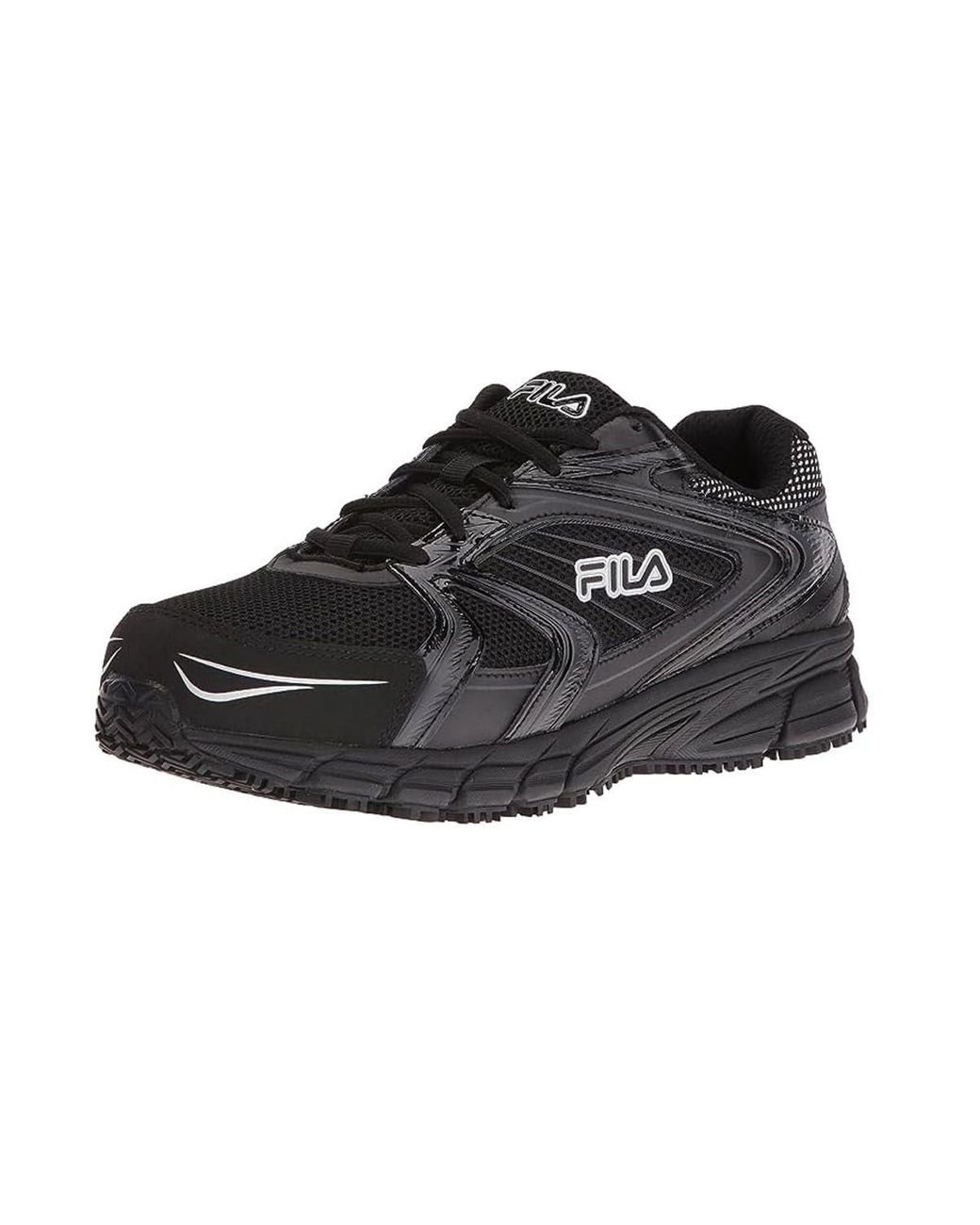 Fila Memory Reckoning 7 Work Slip Resistant Steel Toe Running Shoe in ...