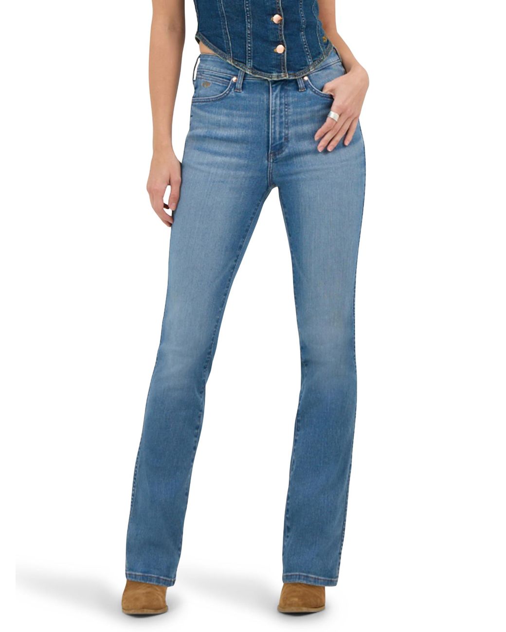 Wrangler X Lainey Wilson Boot Huggers in Blue | Lyst UK