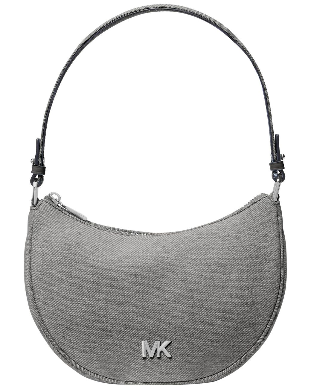 Michael Kors Kyla Small Convertible Pouchette in Gray | Lyst