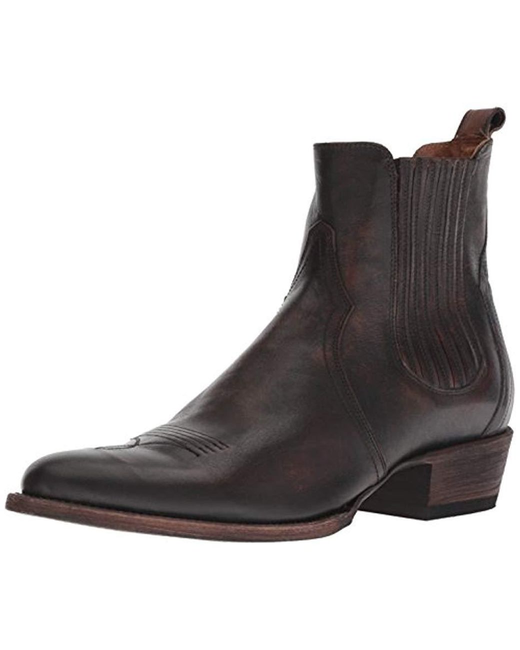 Frye Grady Chelsea Western Boot in Cognac (Black) for Men - Save 20% - Lyst