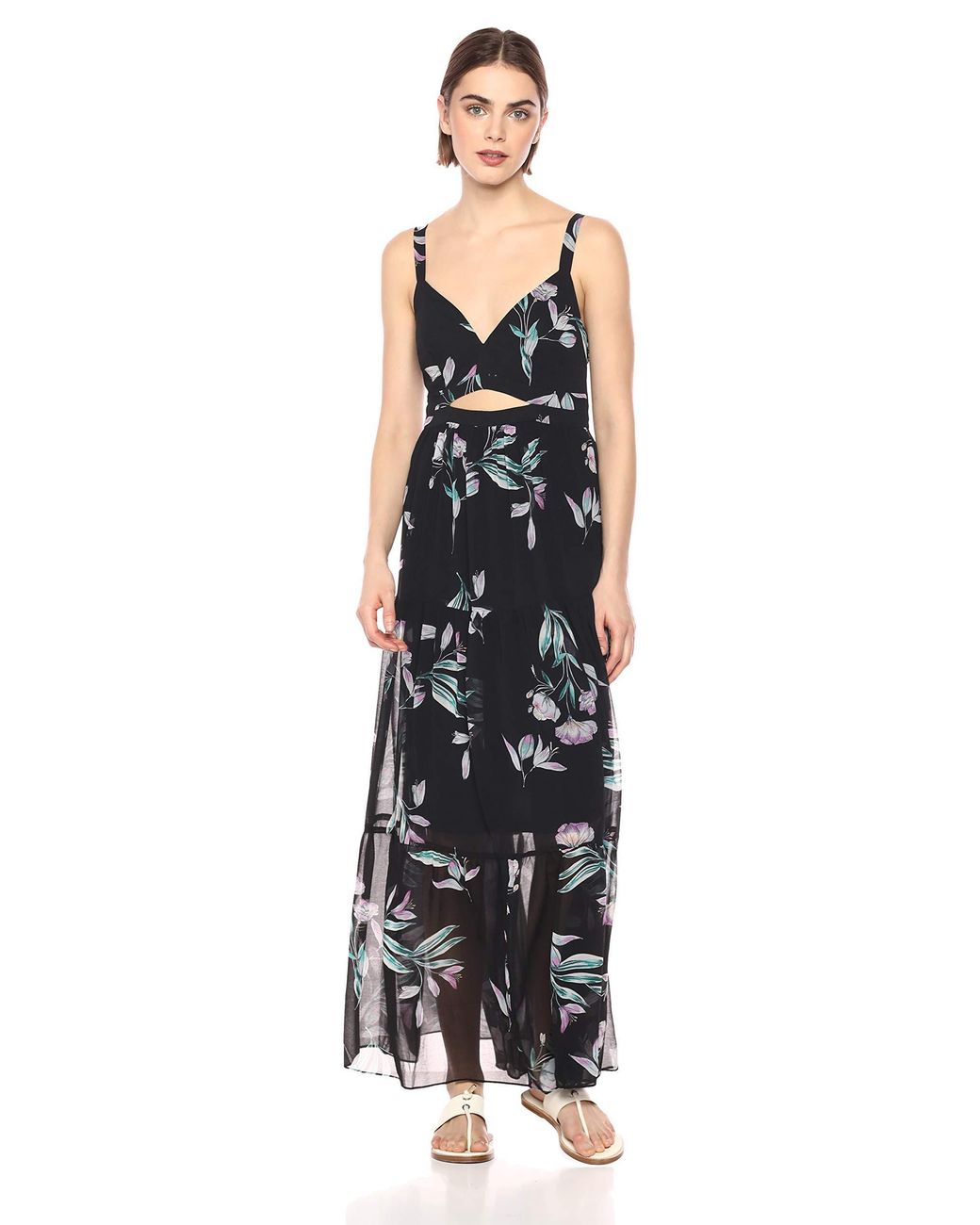 Rachel Rachel Roy Adrena Dusk Maxi Dress In Black Lyst
