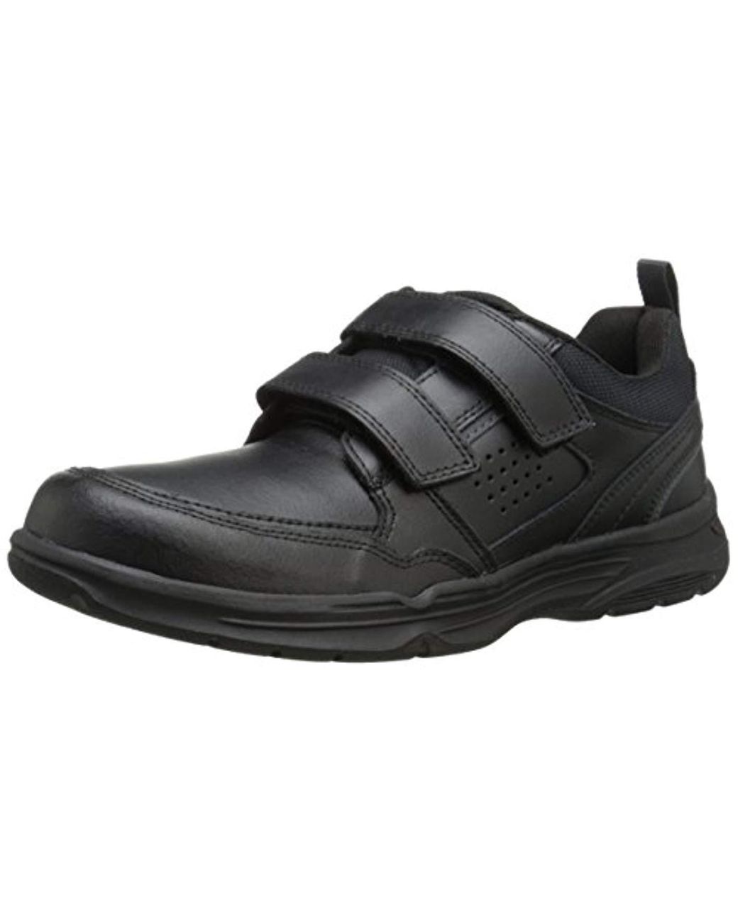 Rockport State O Motion Velcro Strap Walking Shoe- in Black for Men | Lyst
