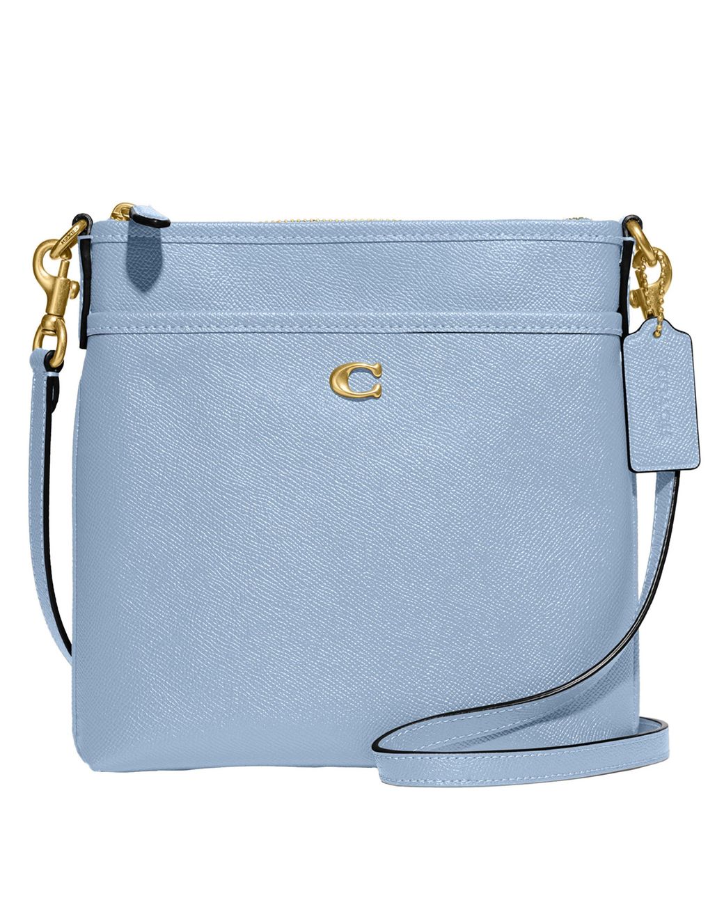 COACH Kitt Messenger Crossbody Bag in Blue | Lyst