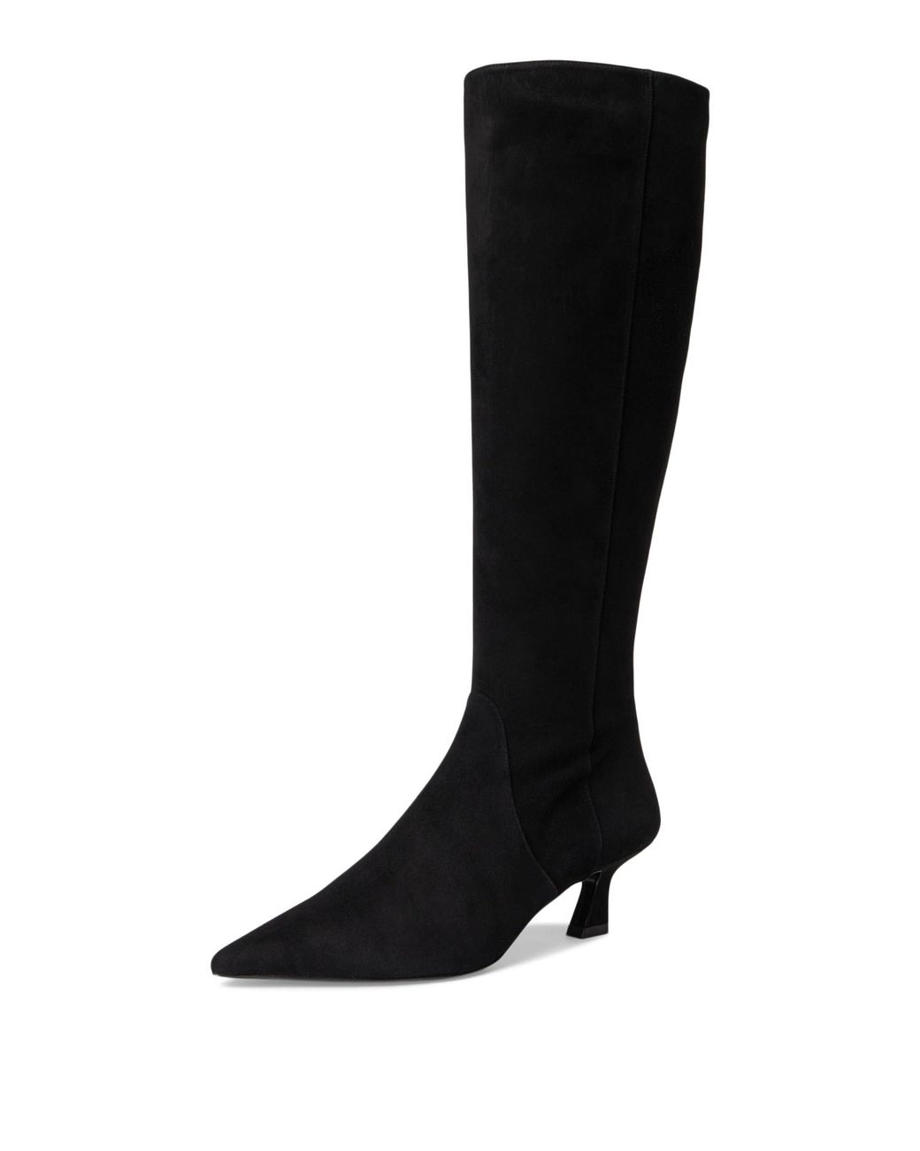 Stuart Weitzman Vinnie Zip Boots 50 Knee High in Black | Lyst