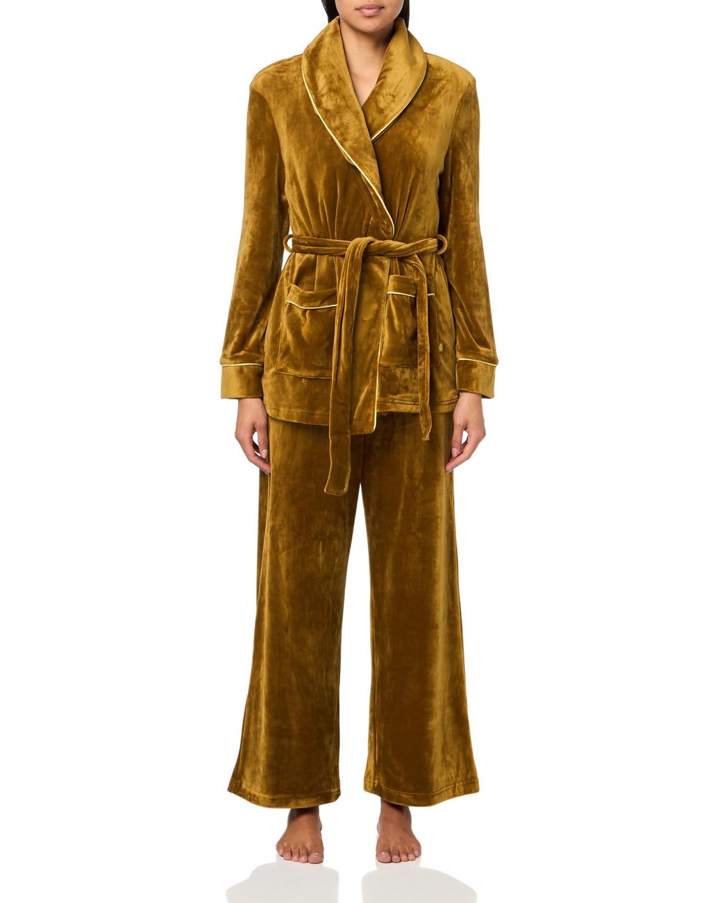 UGG Raechelle Wrap Set Sleepwear in Yellow | Lyst