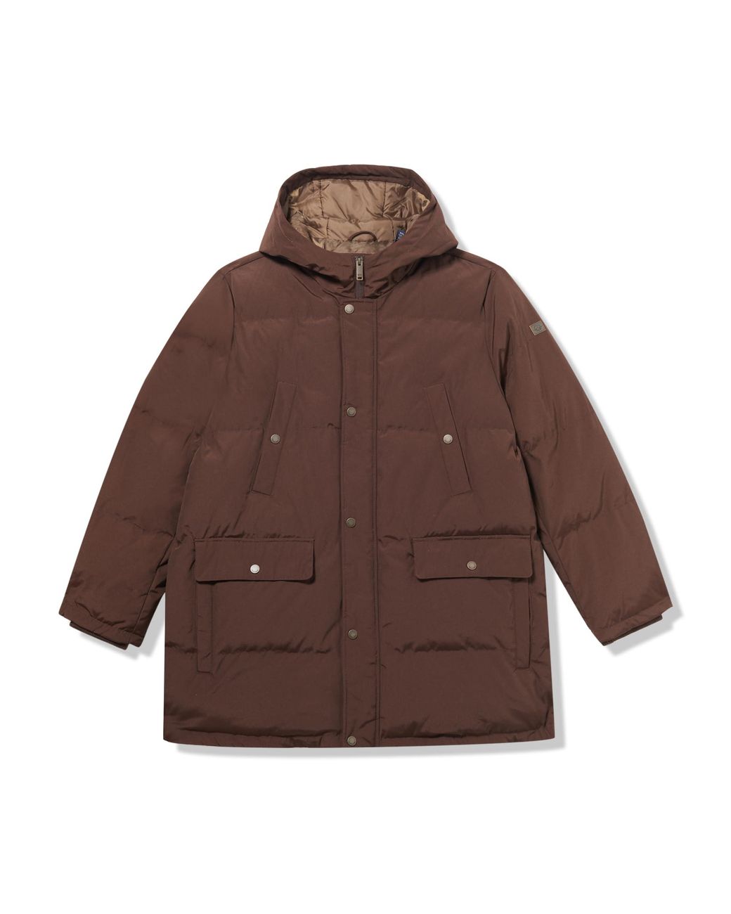 Dockers Arctic Cloth Heavyweight Parka Jacket in Brown for Men | Lyst