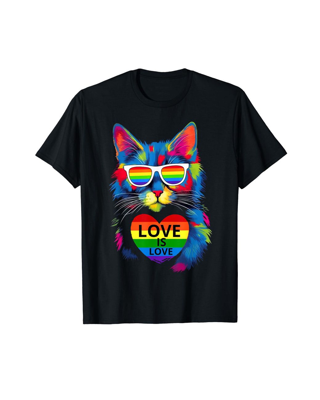 Caterpillar Cat Lgbt Flag Gay Pride Month Transgender Rainbow Lesbian T