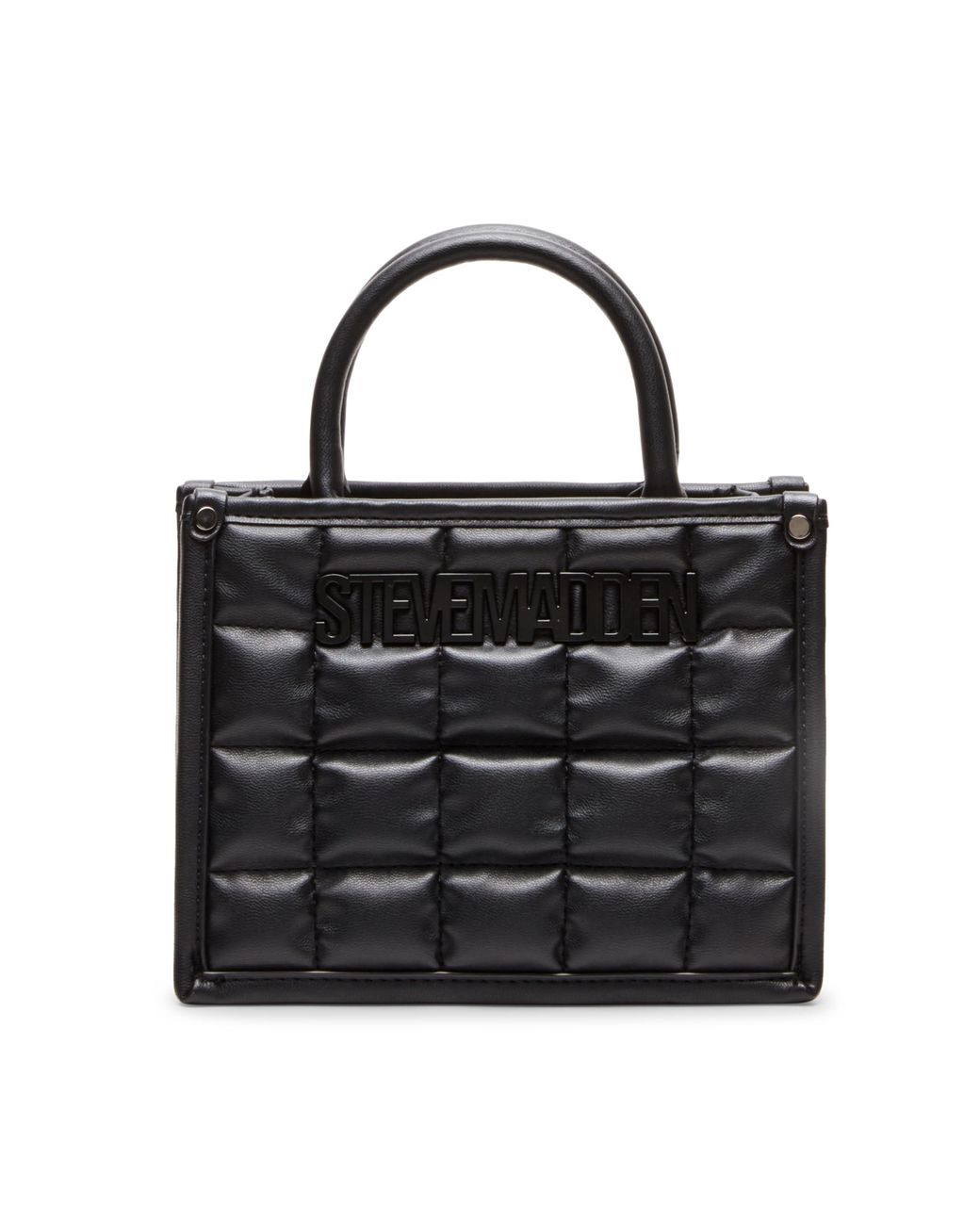 Steve Madden Bniko Square Quilted Crossbody in Black | Lyst