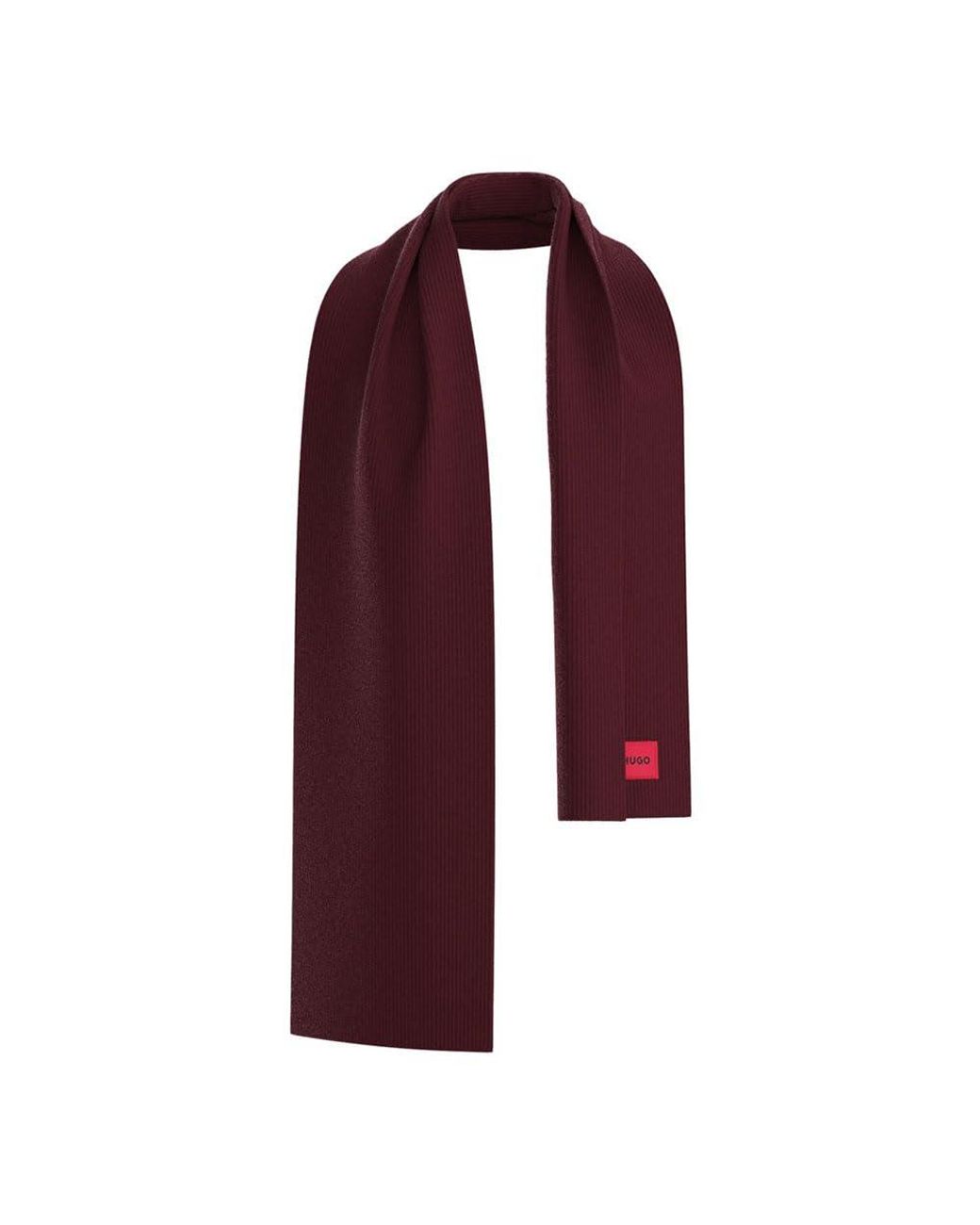 HUGO Zaff 6 Scarf in Purple | Lyst UK