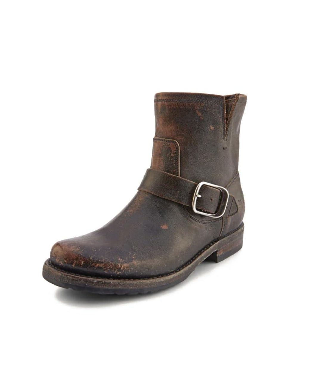 Frye Veronica Booties For Made From Full Grain Brush-off Leather With ...