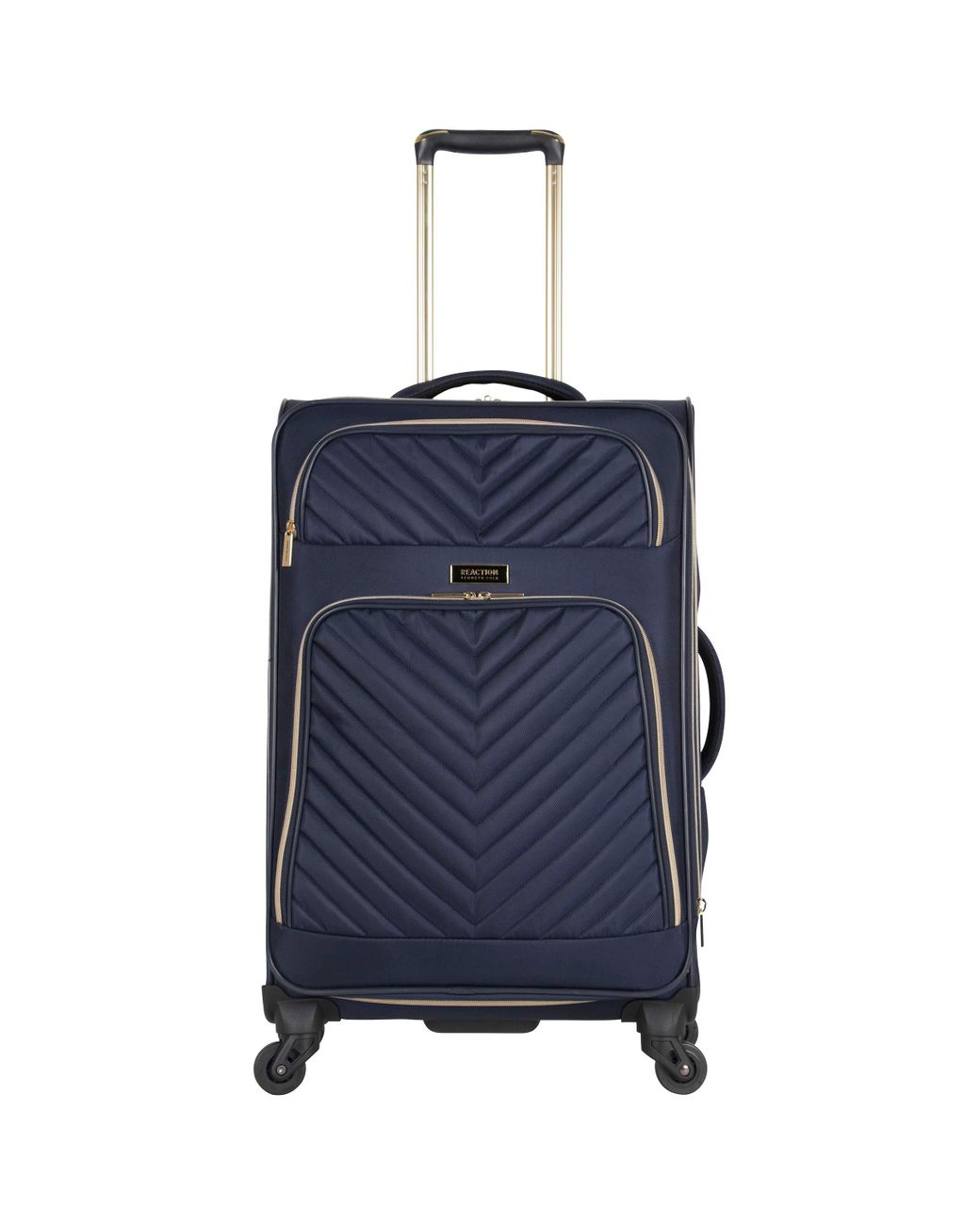 Kenneth Cole Reaction Synthetic Chelsea 24" Softside Chevron Quilted ...