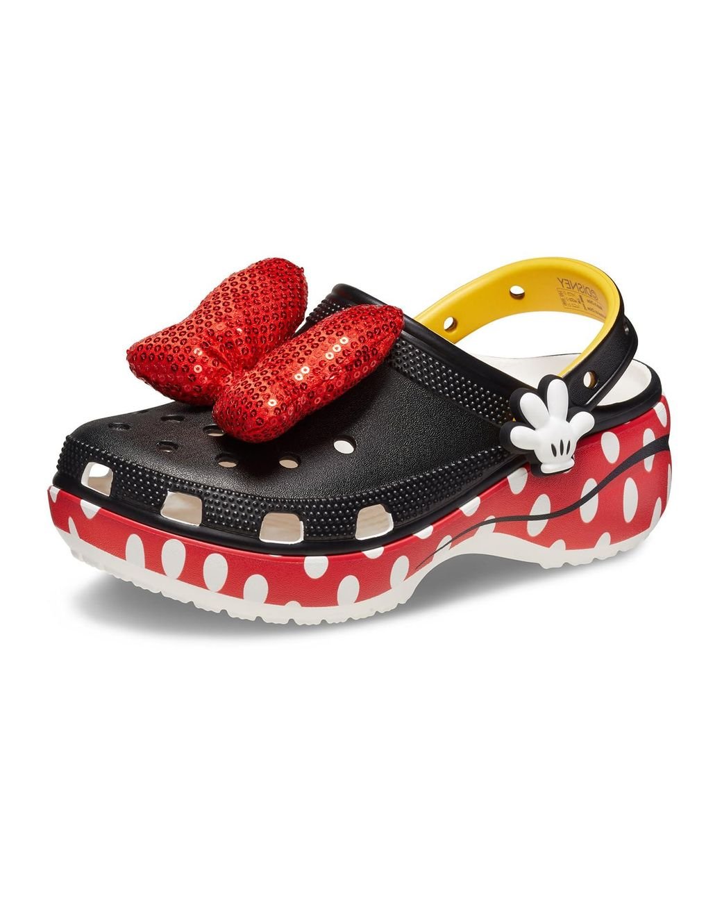 Crocs™ Disney Minnie Mouse Classic Platform Clog in Red | Lyst UK