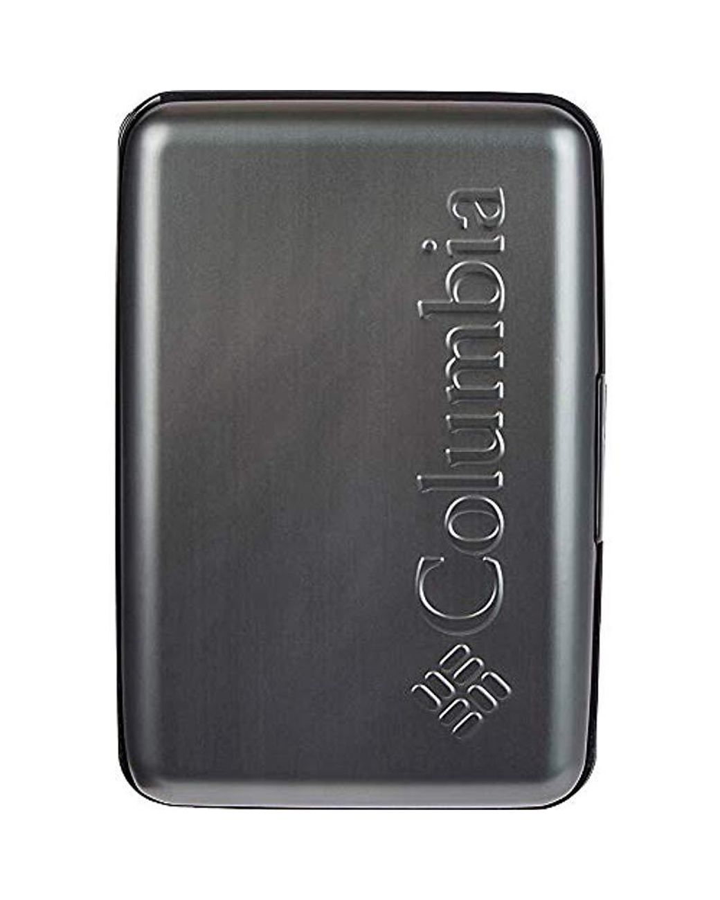 Columbia Metal Hard Case Rfid Credit Card Holder Wallet in Black for ...