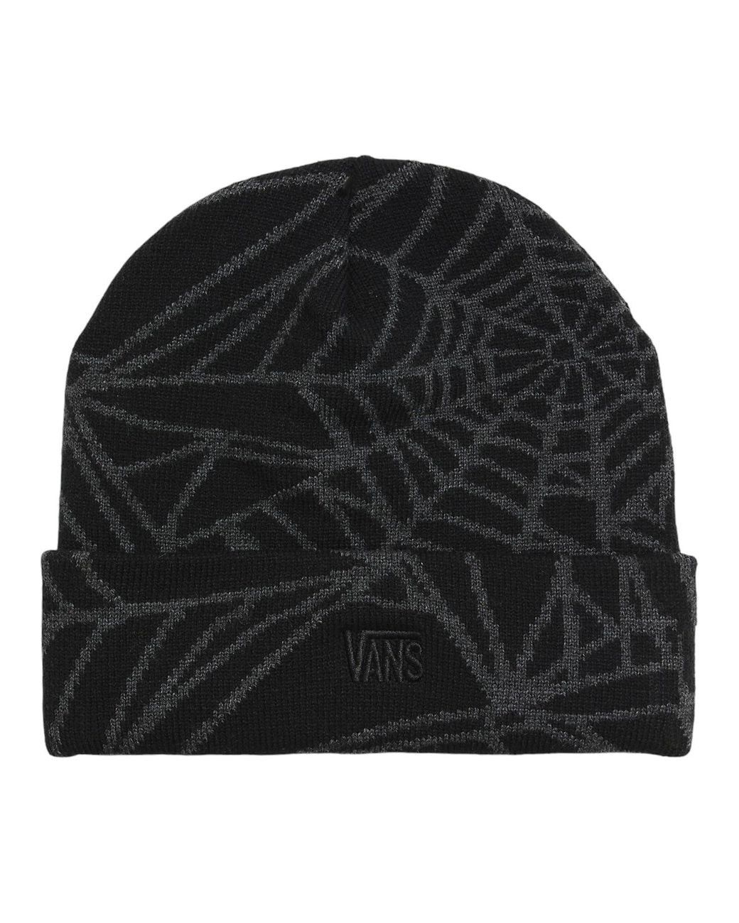 Vans Mte Expedition Tall Cuff Beanie in Black for Men | Lyst UK