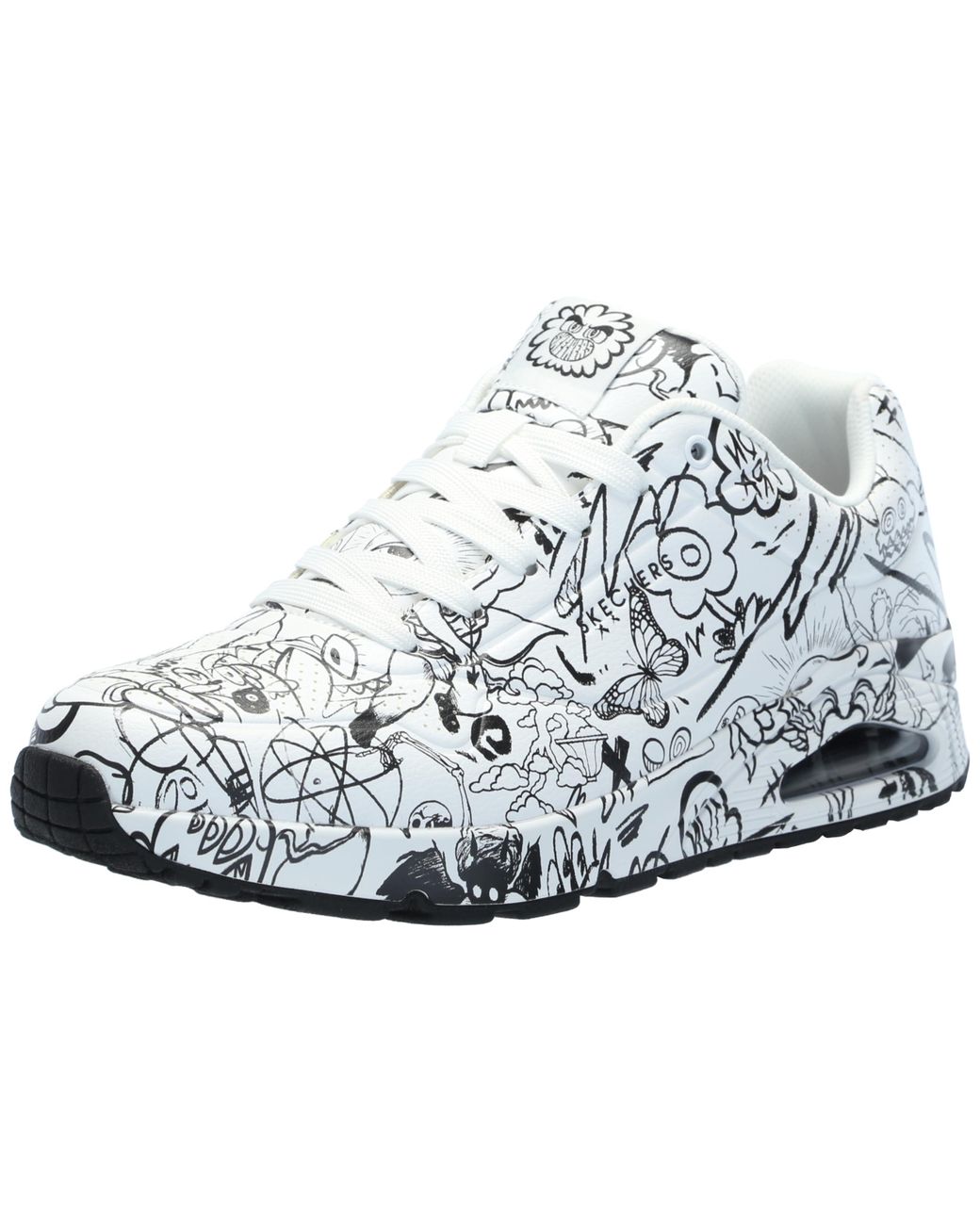Skechers Vexx: Uno-process Sketch Sneaker in Black for Men | Lyst