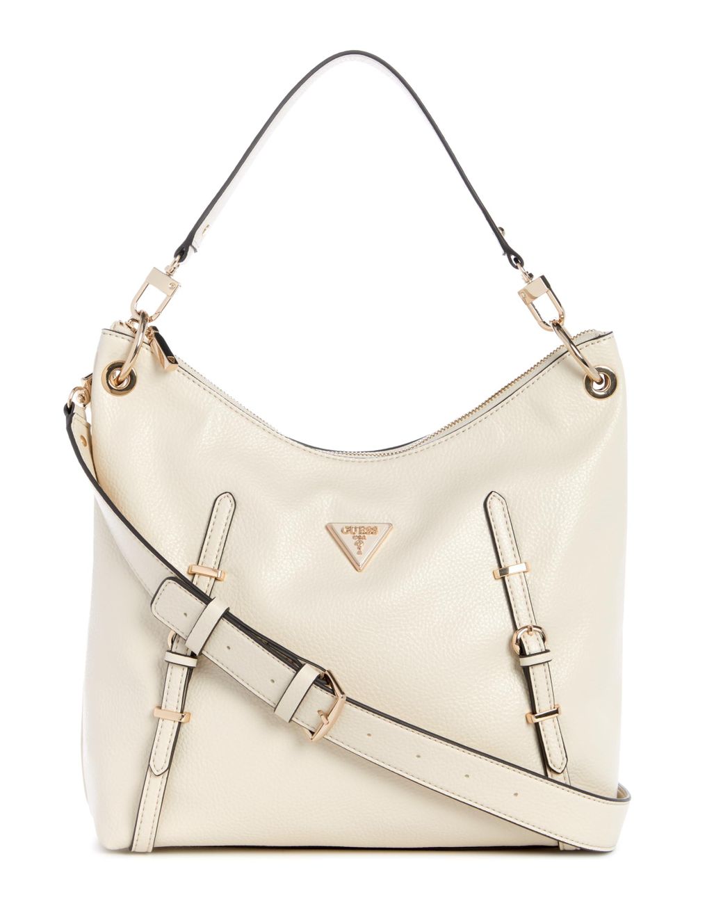 Guess Levia Hobo in Natural | Lyst