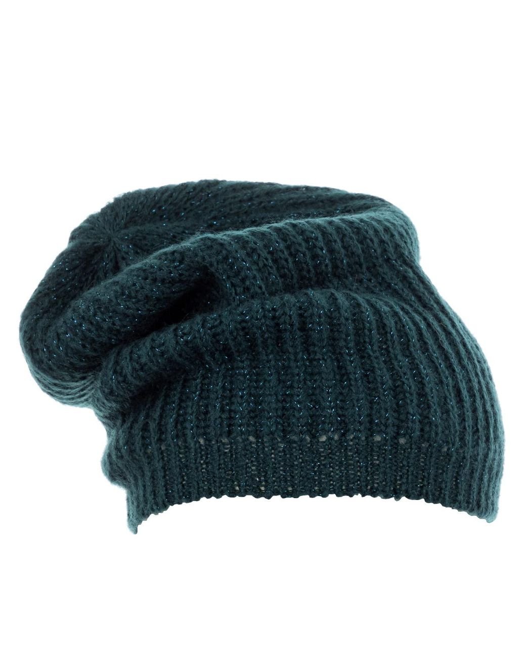 Guess Knitted Beanie Hat in Green | Lyst UK