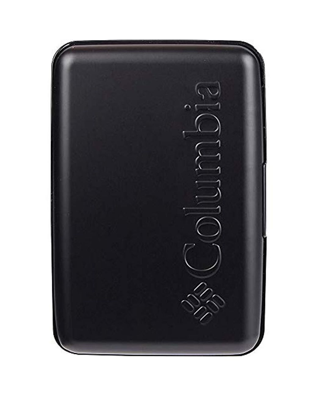 Columbia Metal Hard Case Rfid Credit Card Holder Wallet in Black for ...