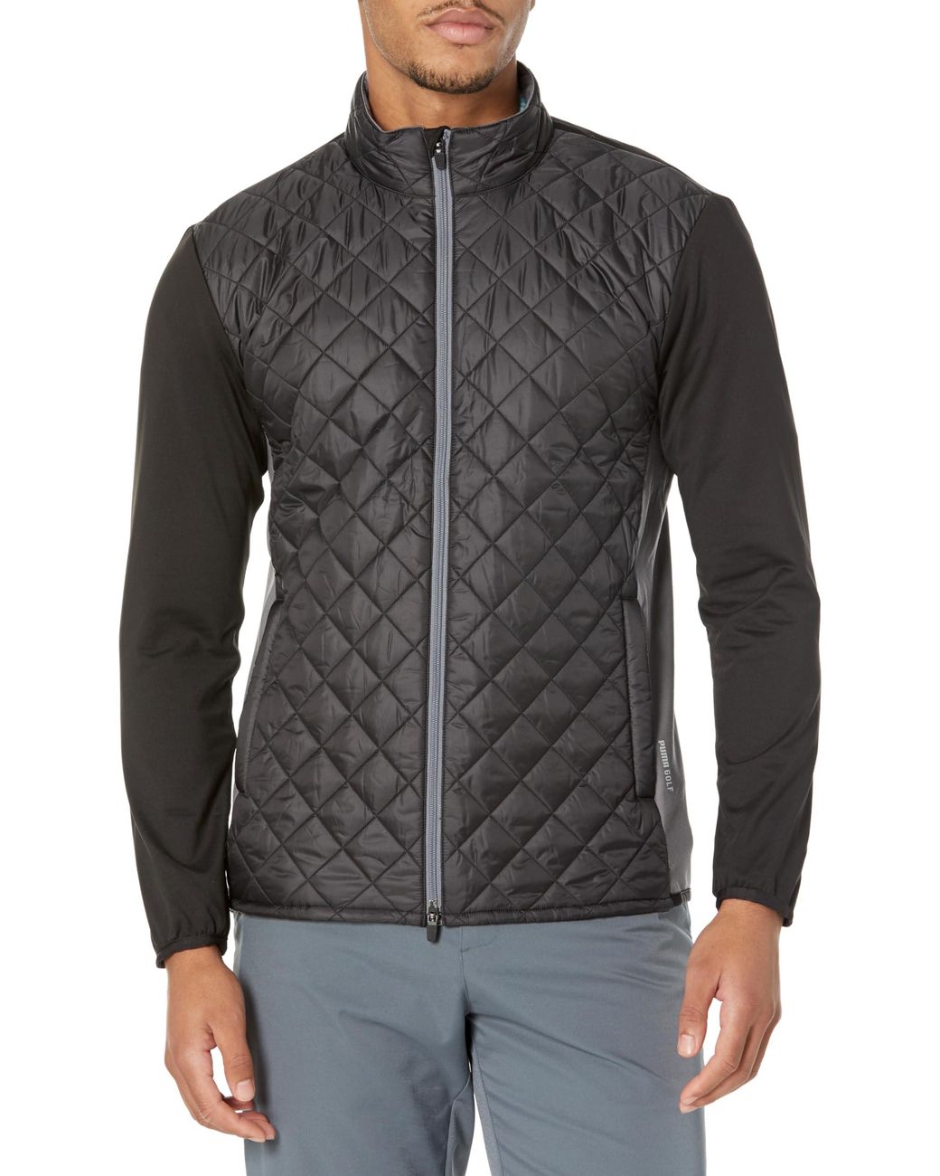 PUMA Frost Quilted Jacket Layering in Black for Men | Lyst