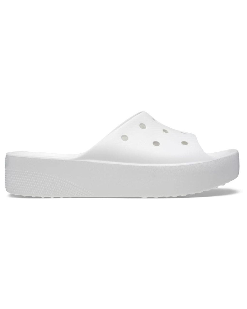 Crocs™ Slides in White | Lyst UK