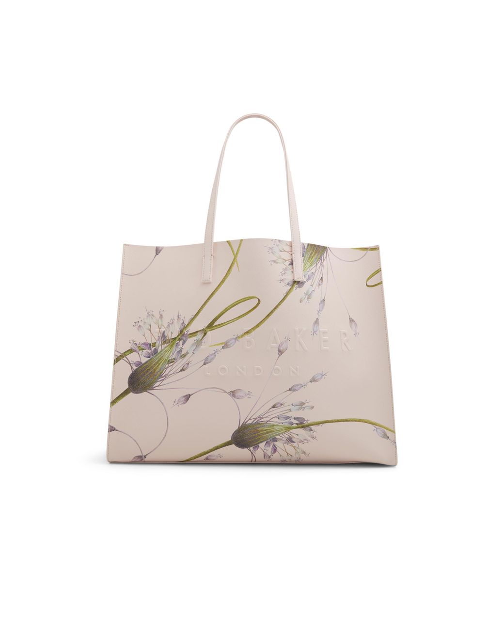 Ted Baker Icon Tote in Natural | Lyst