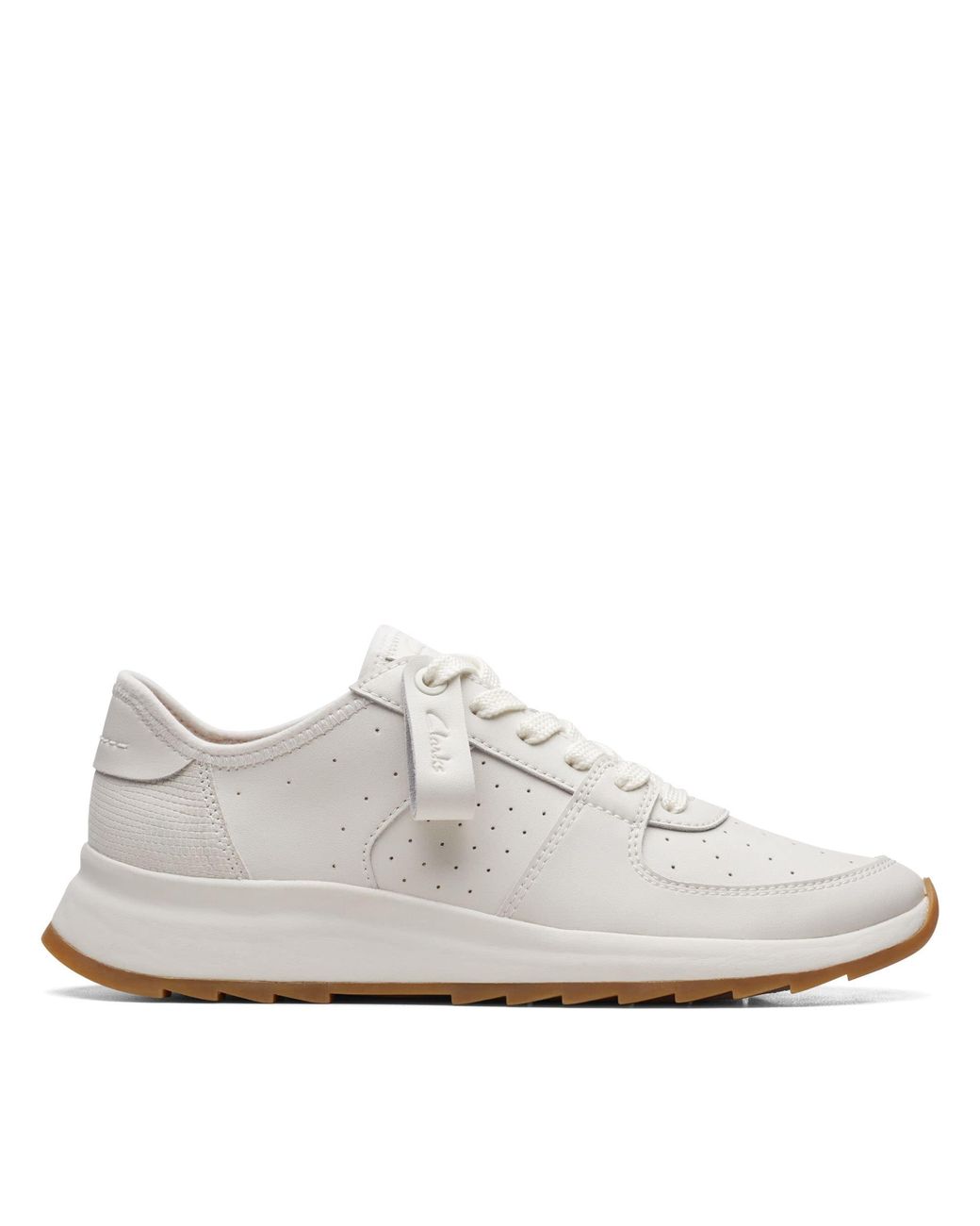 Clarks Dash Lite Run in White | Lyst UK