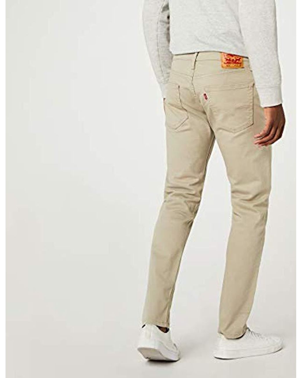 Levi s 502 Regular Taper Tapered Fit Jeans in Natural for Men Lyst UK