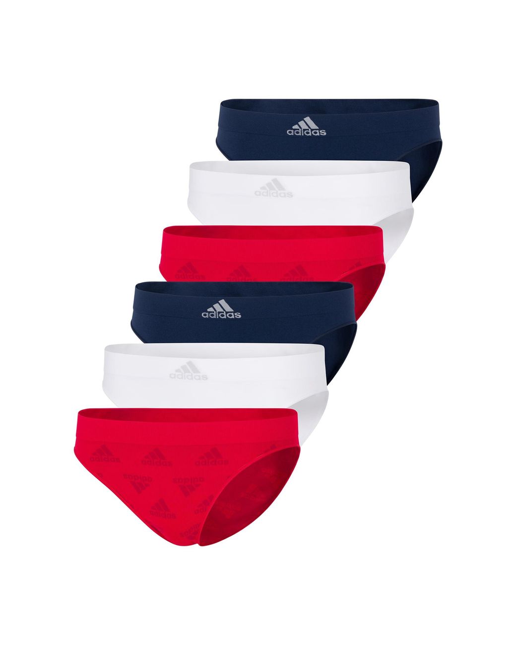 adidas Seamless Bikini Underwear Multipack Style in Red | Lyst UK