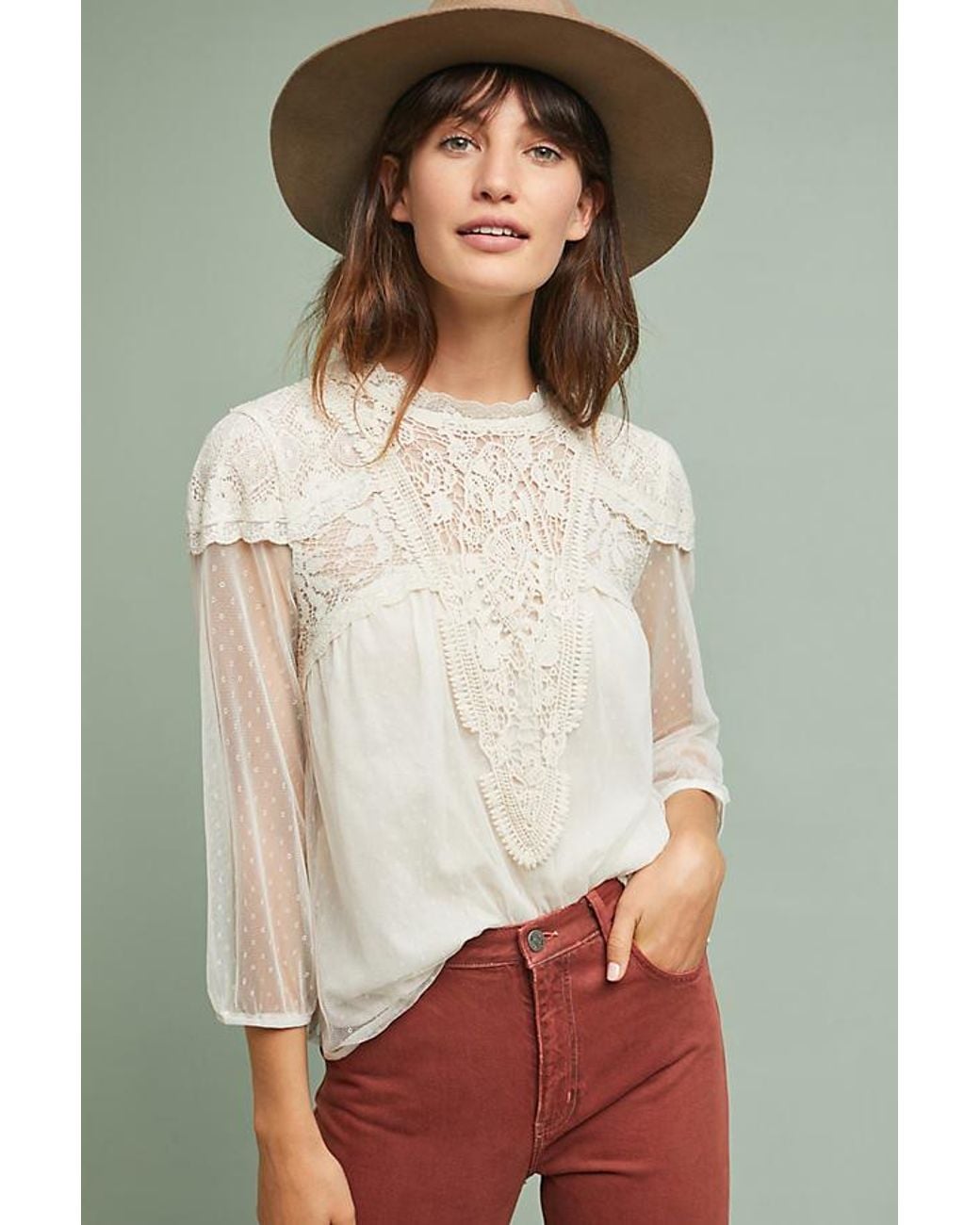 Feather & Bone Alvhar Top | Lyst UK