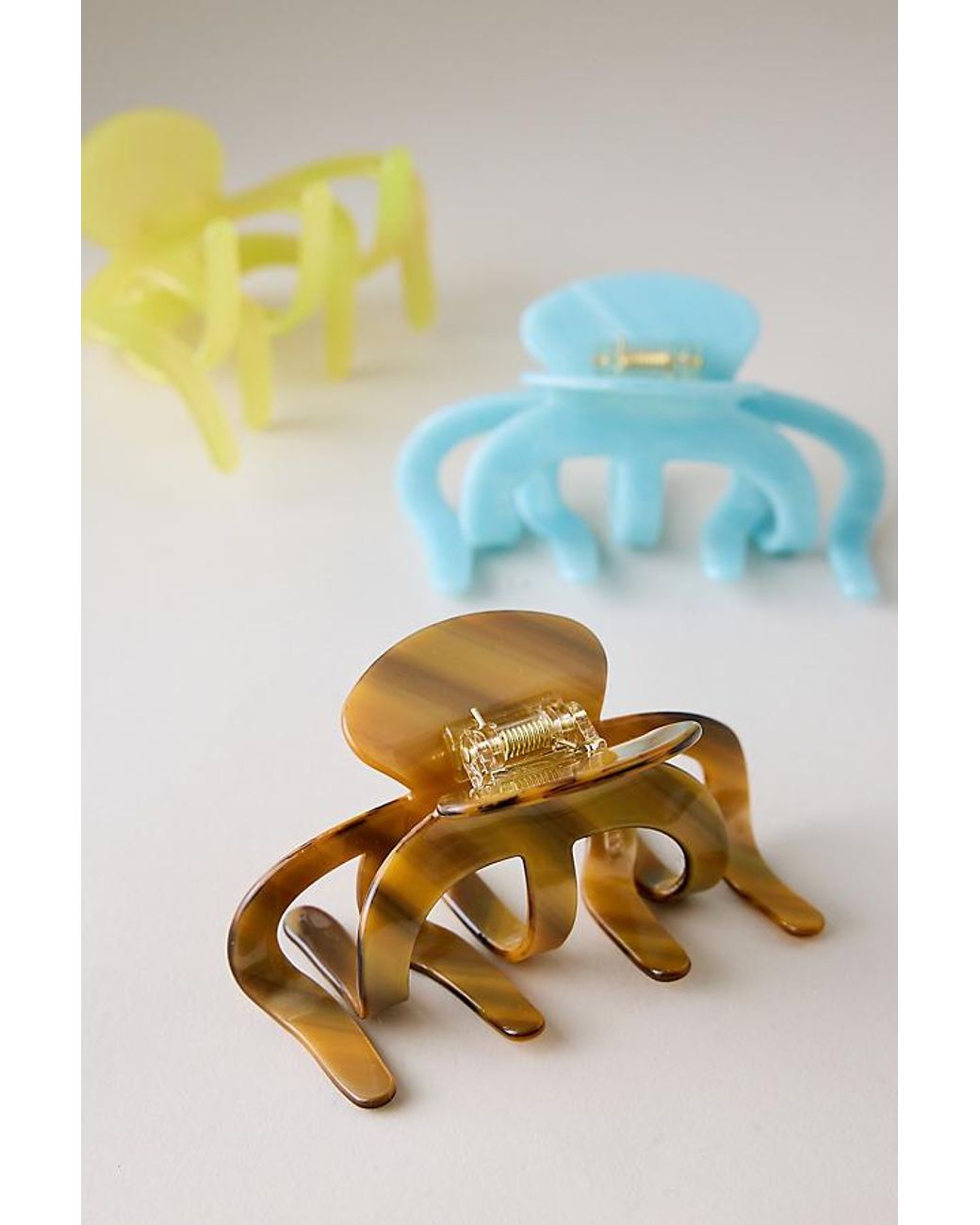 Anthropologie Assorted Resin Claw Clips, Set Of 3 in Blue | Lyst UK