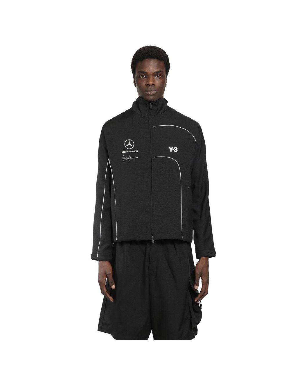Y-3 X Mercedes- Amg F1 Team Jacket in Black for Men | Lyst UK