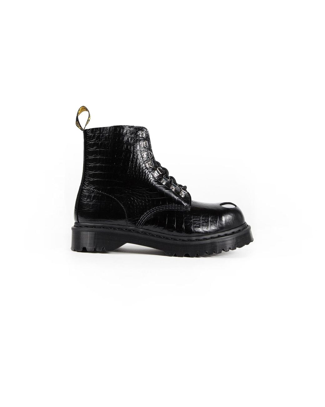 Dr. Martens 1460 Pascal Bex Steel Toe Boots in Black for Men | Lyst UK