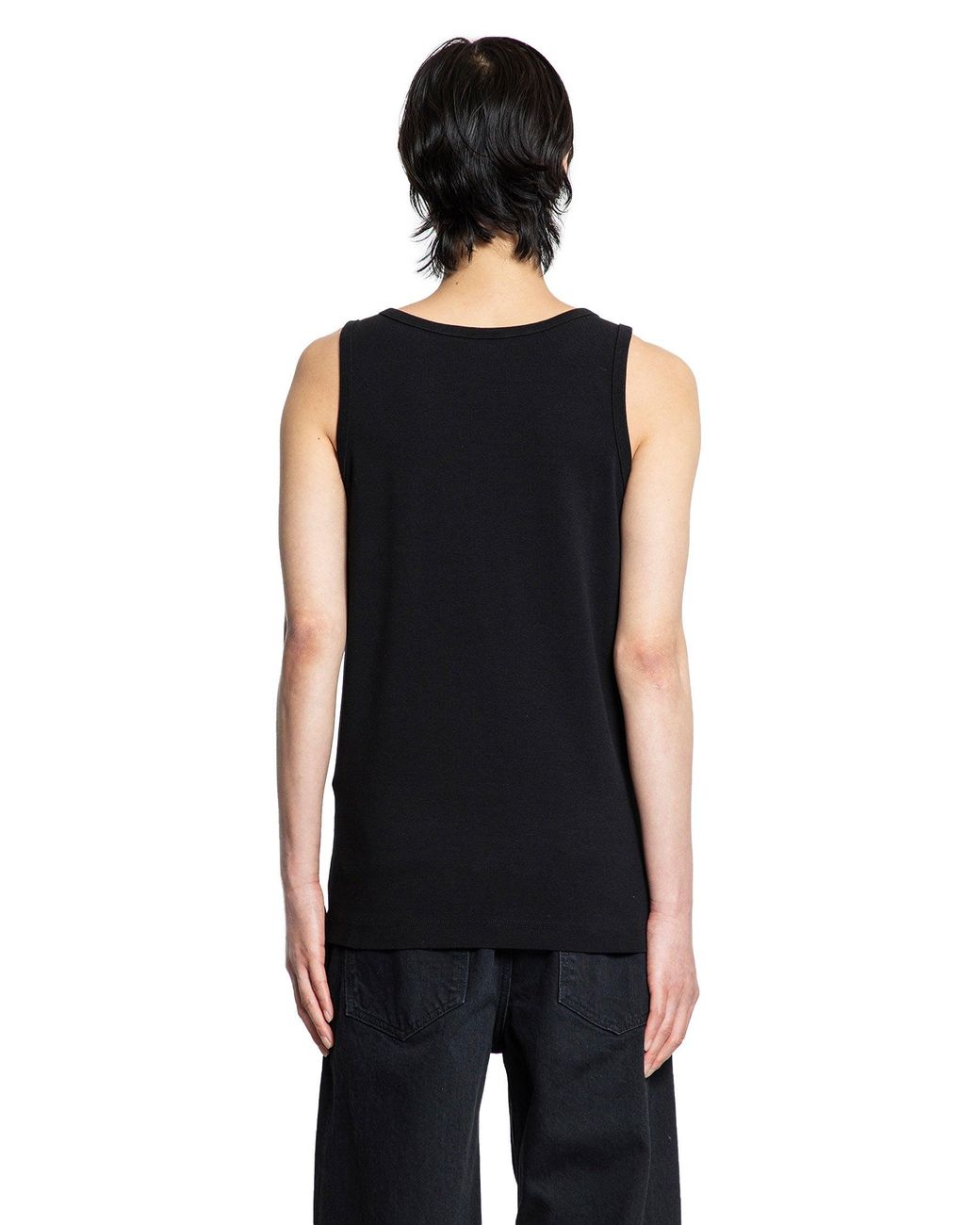 44 Label Group 44 Rib Tank Top in Black for Men | Lyst