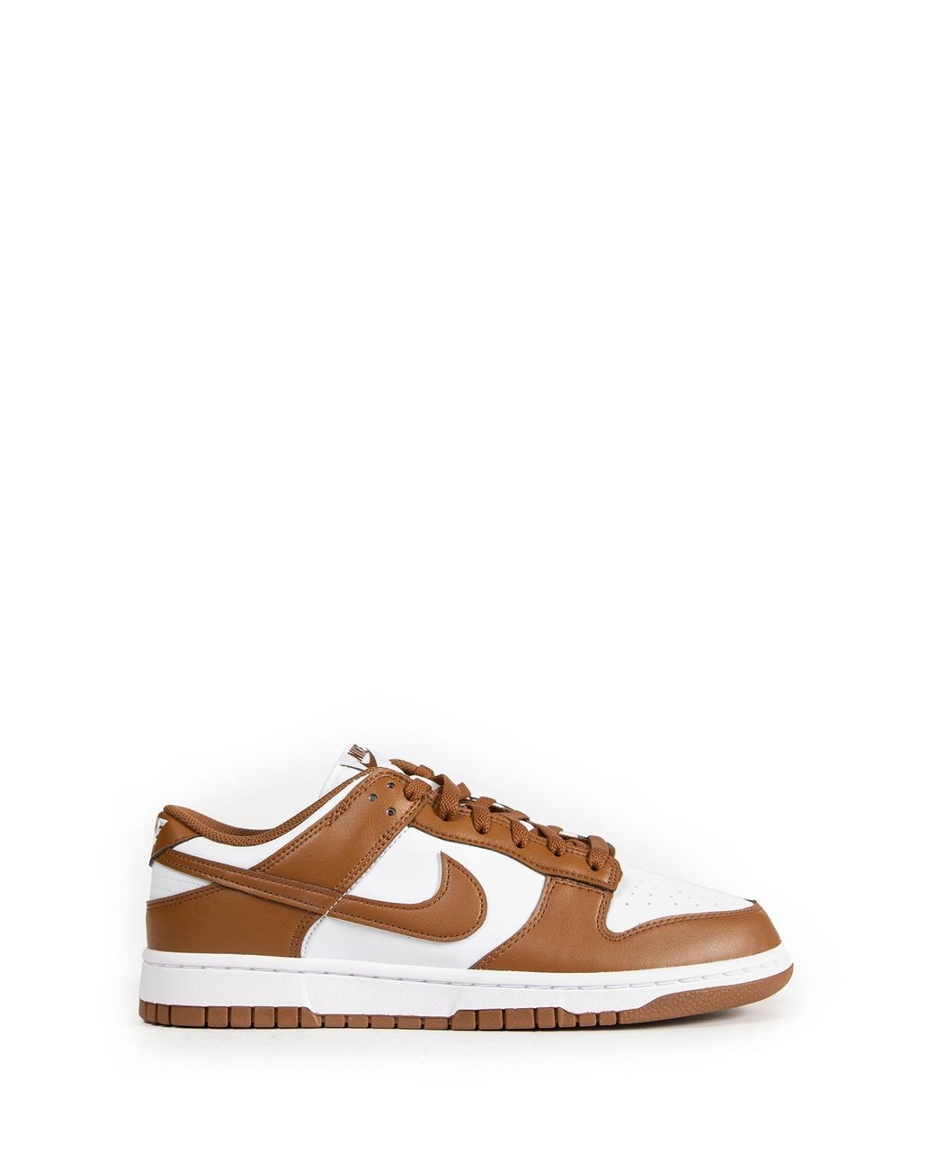 Nike Dunk Low Sneakers in Brown | Lyst UK