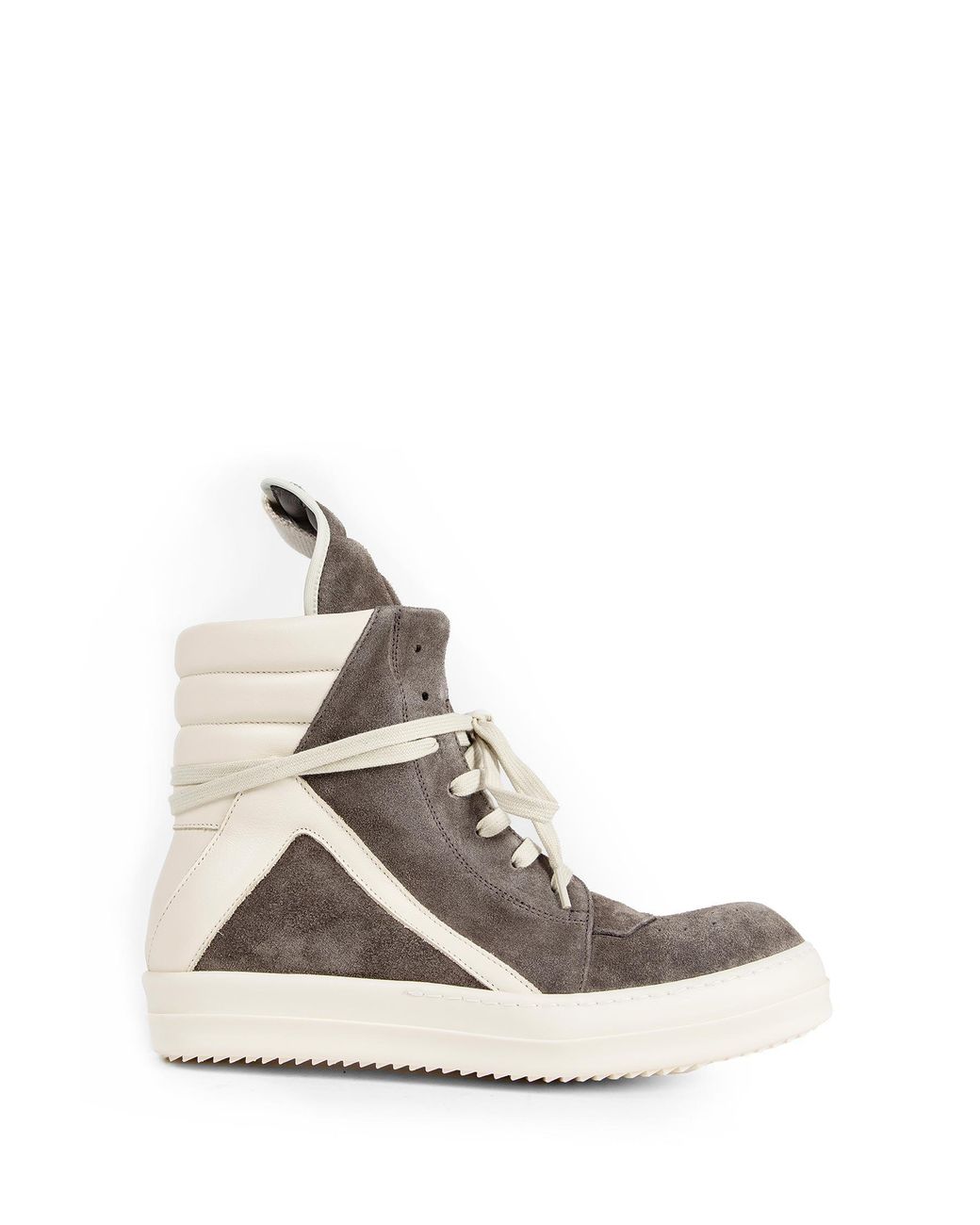 Rick Owens Temple Geobasket Sneakers in White for Men | Lyst UK