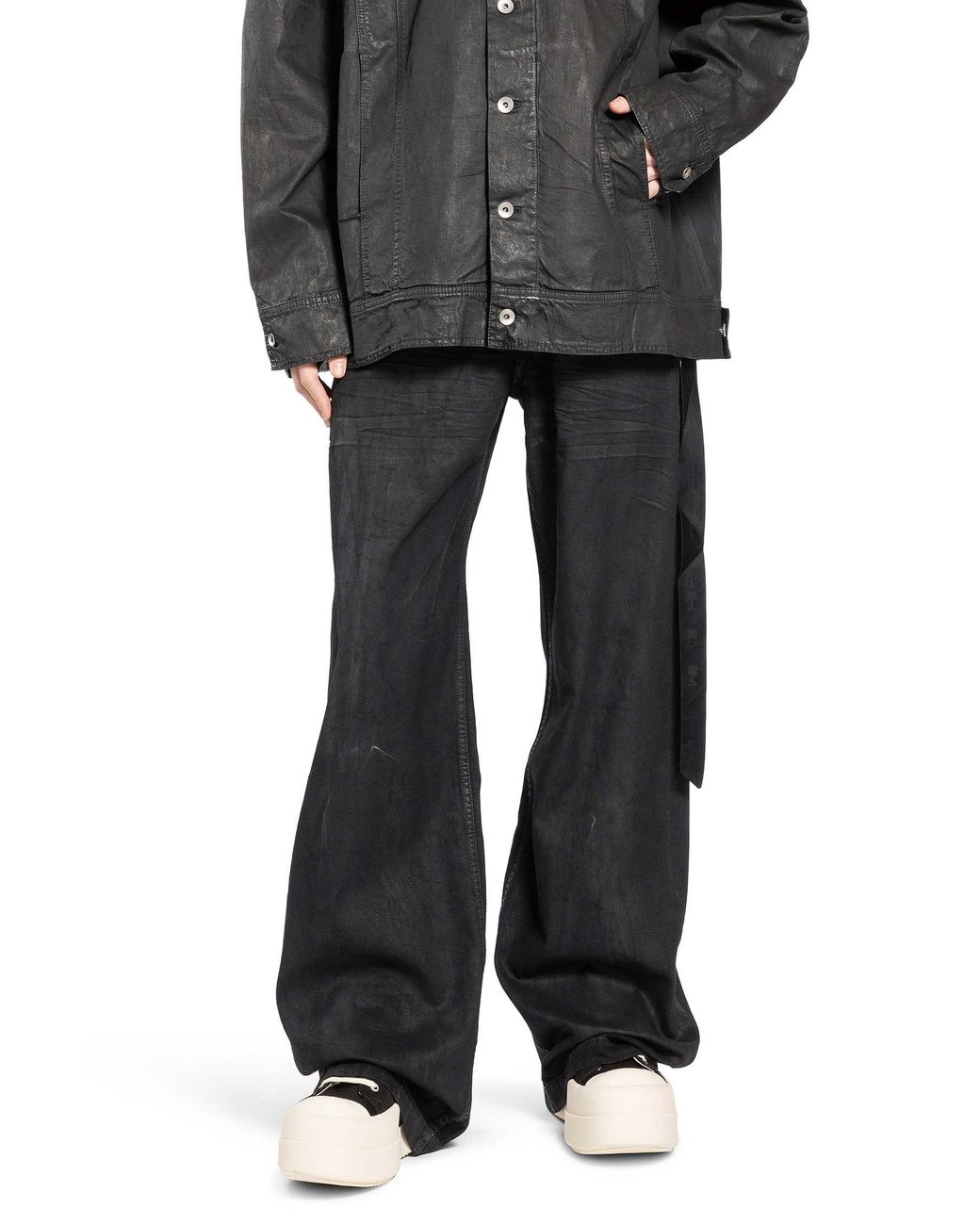 Rick Owens Temple Geth Jeans in Black for Men | Lyst UK