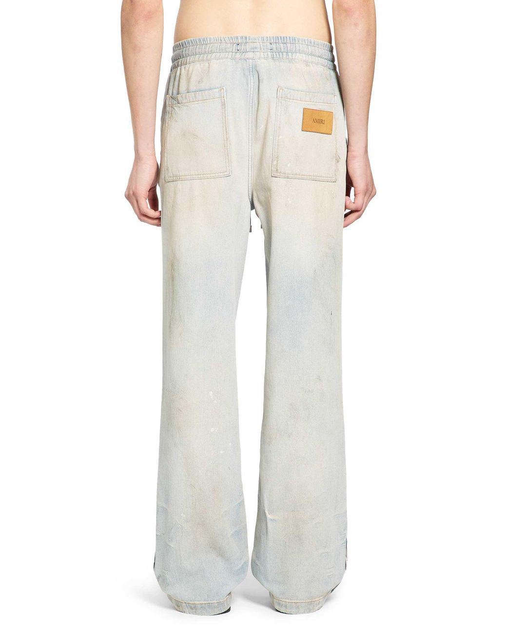 Amiri Relaxed Baggy Jeans in Natural for Men | Lyst UK