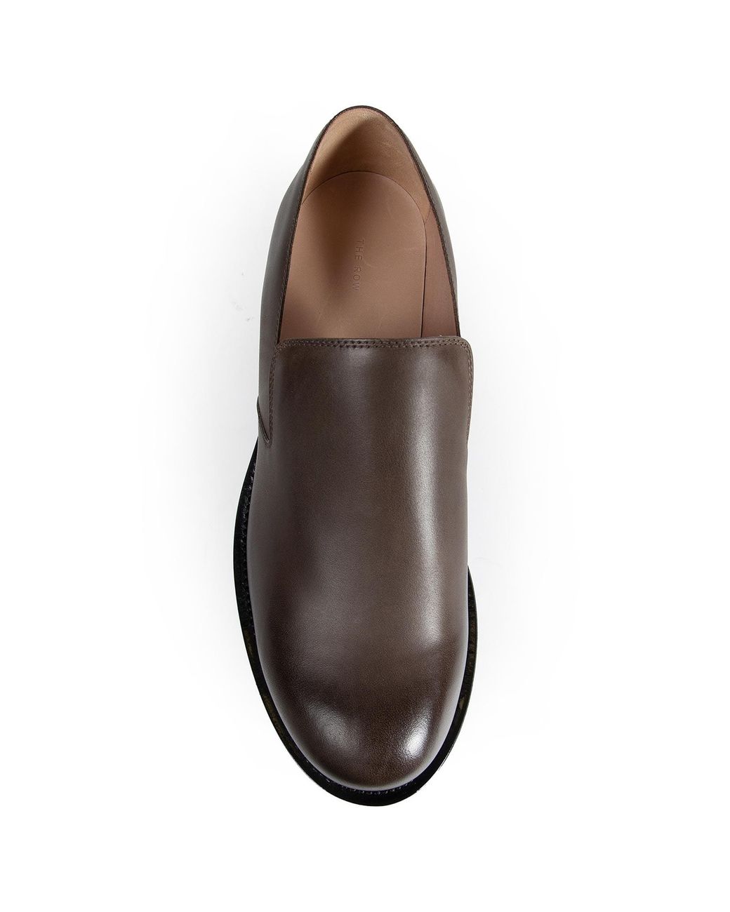 The Row Lug Sole Slip-On Shoes in Brown for Men | Lyst