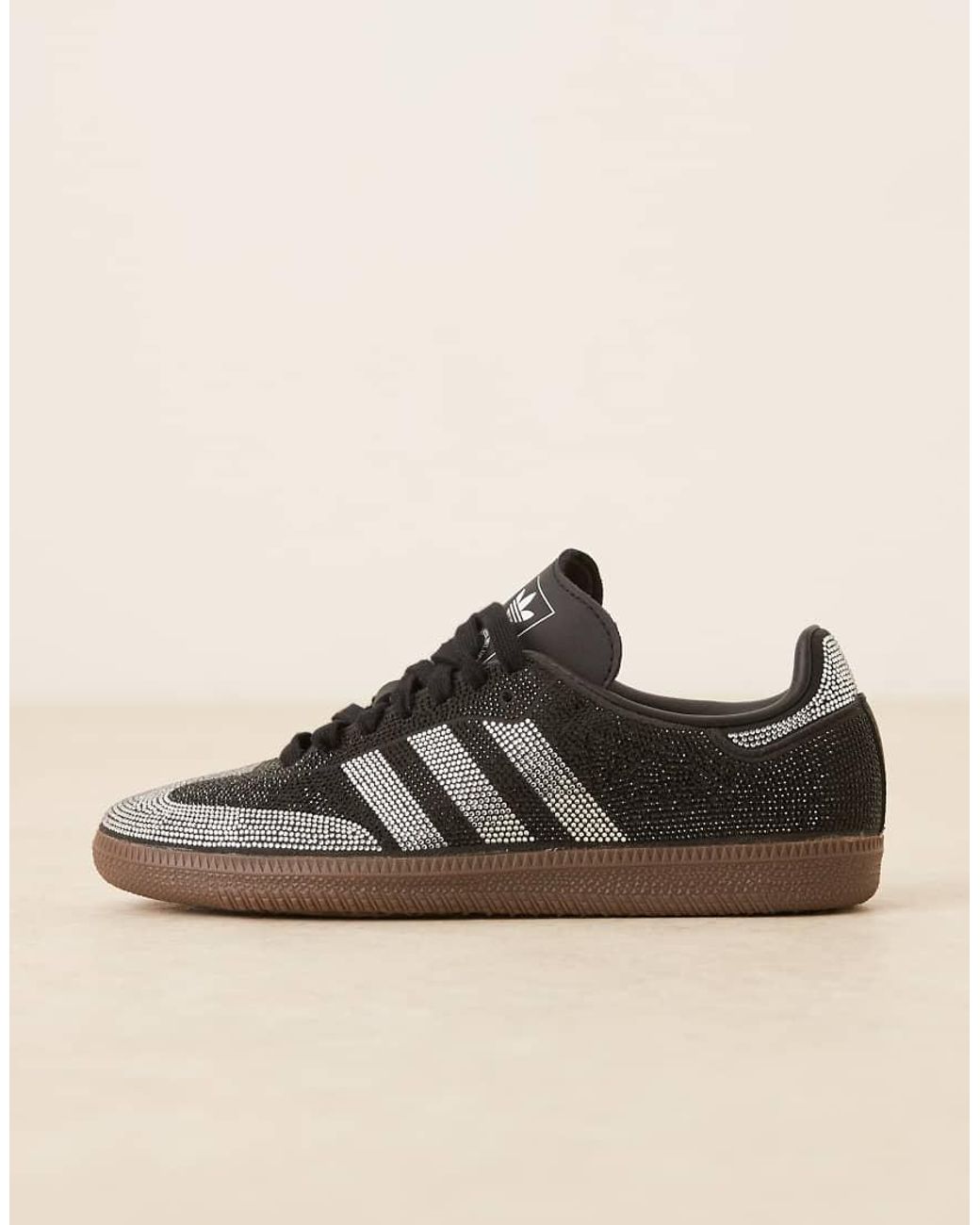 adidas Originals Samba Og Rhinestone Sneakers in Black | Lyst UK