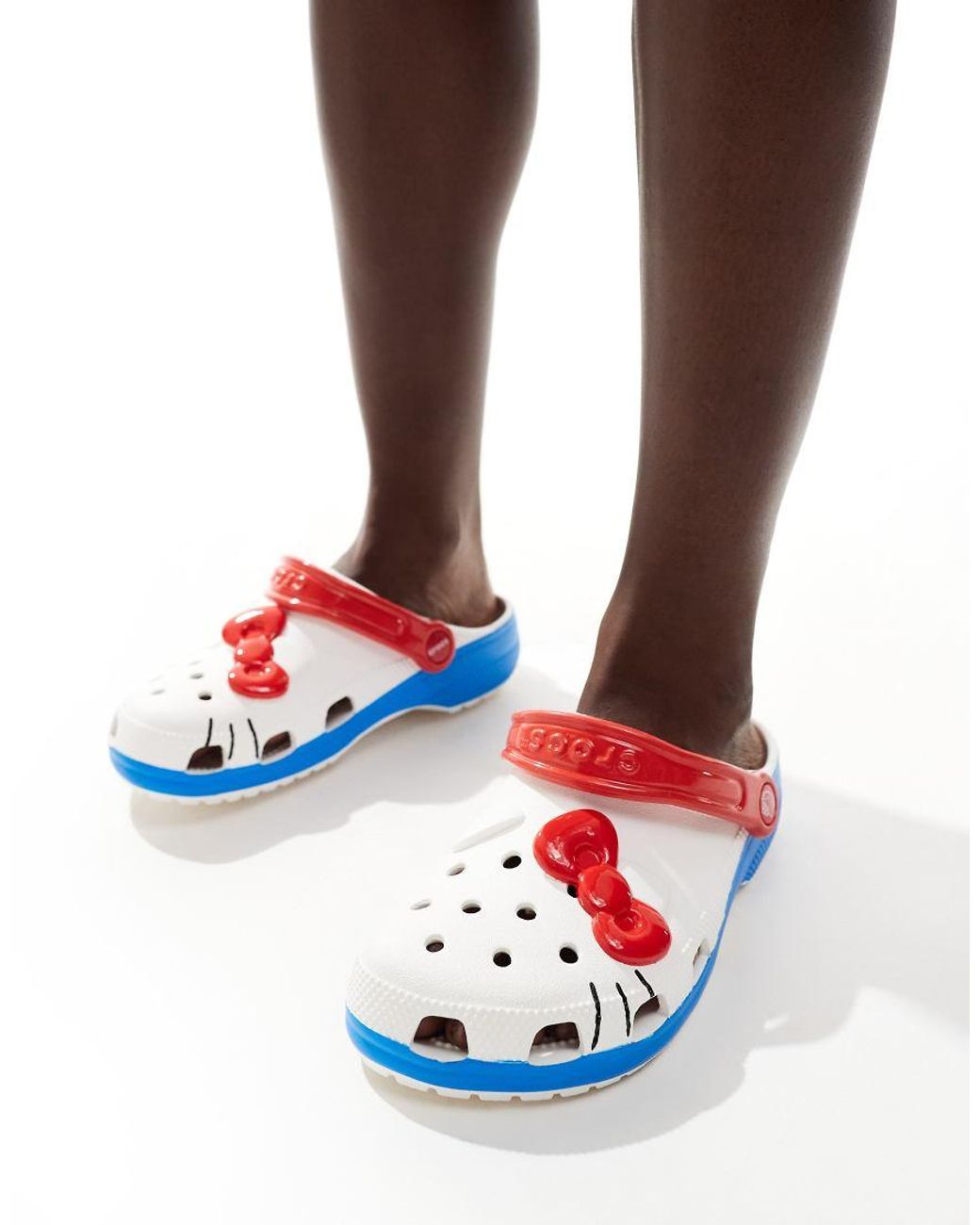 Crocs™ Unisex Hello Kitty Iam Classic Clogs in White | Lyst UK