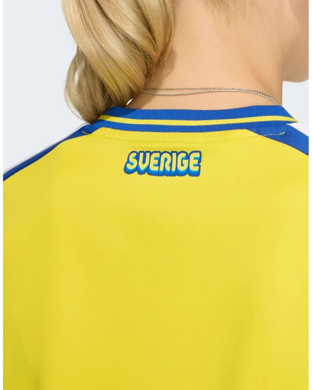 adidas Originals Sweden 26 Home Jersey in Yellow | Lyst UK