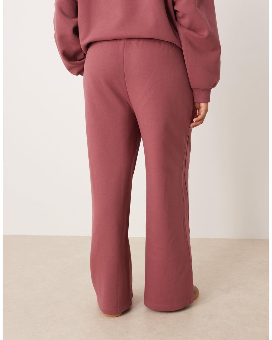 ASOS Asos Design Curve Premium Heavyweight 500gsm Seamed Wide Leg ...