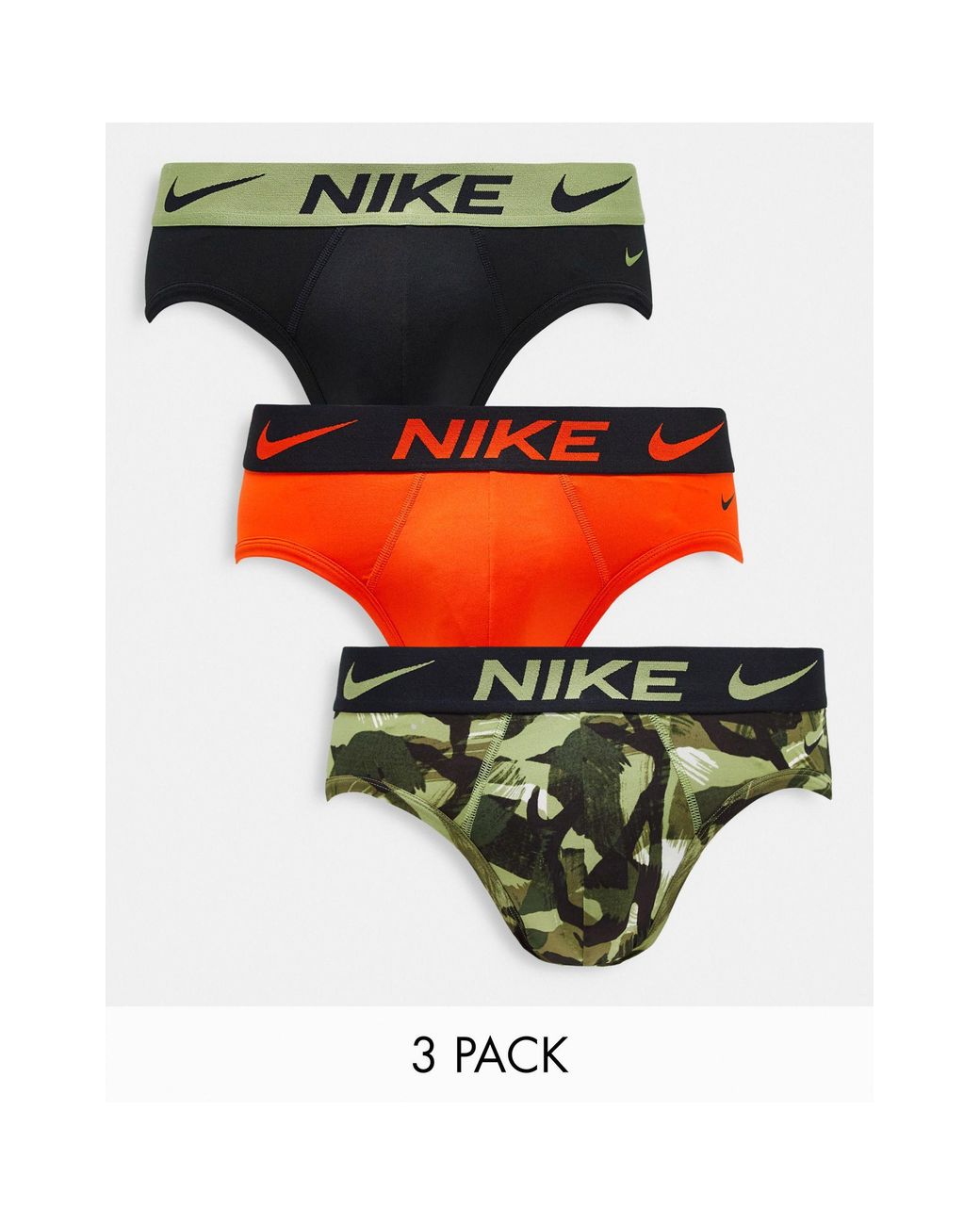 Nike Dri Fit Essential Micro 3 Pack Hip Briefs For Men Lyst