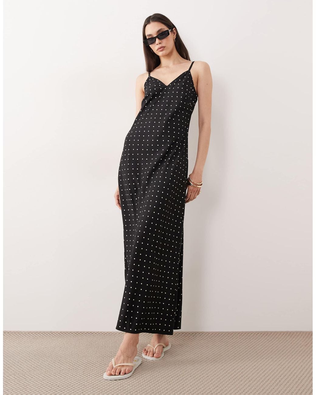 esmé studios Maxi Beach Dress in Natural | Lyst