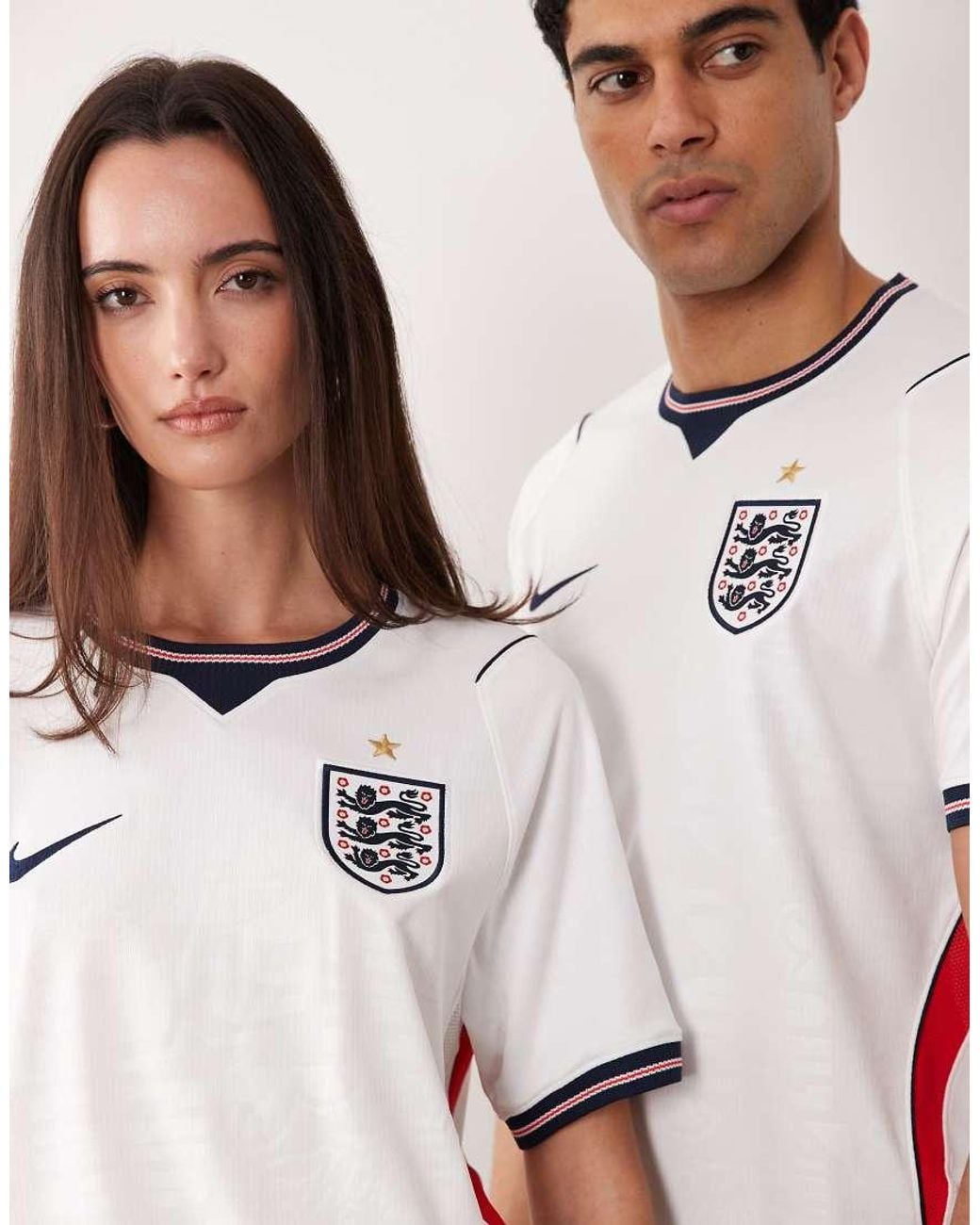 Nike Football Nike England World Cup 26 Home Jersey in Natural | Lyst UK